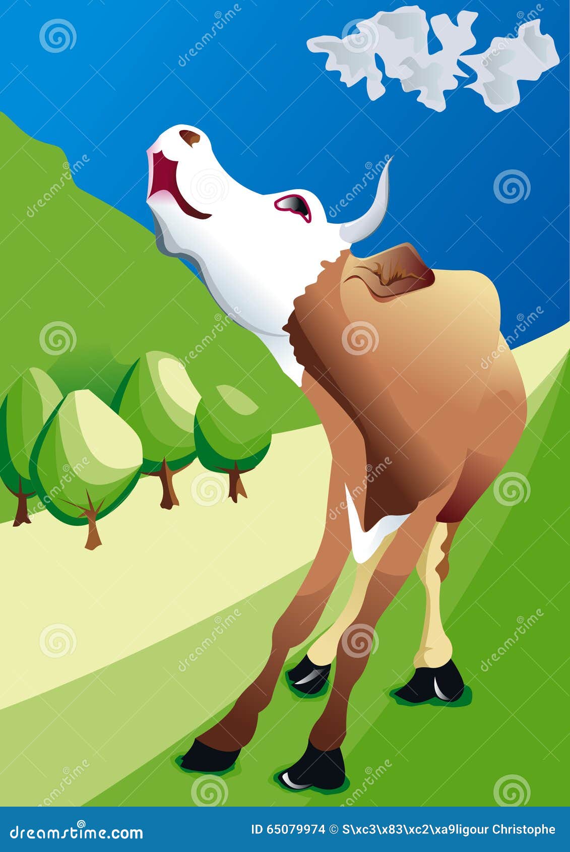 Mooing Cartoons, Illustrations & Vector Stock Images - 486 Pictures to ...