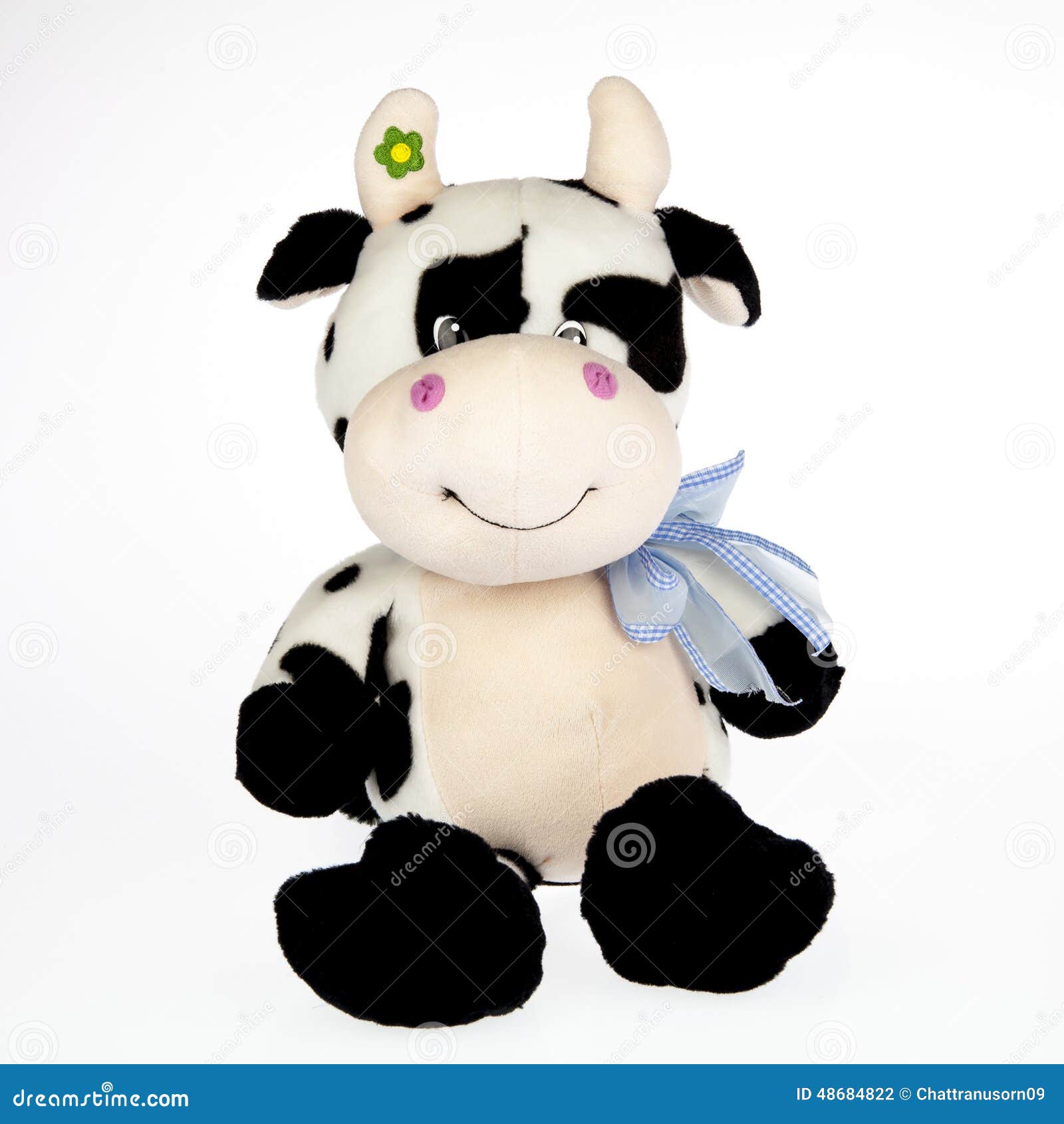 Cow plush stock photo. Image of cattle, cute, milk, product - 48684822