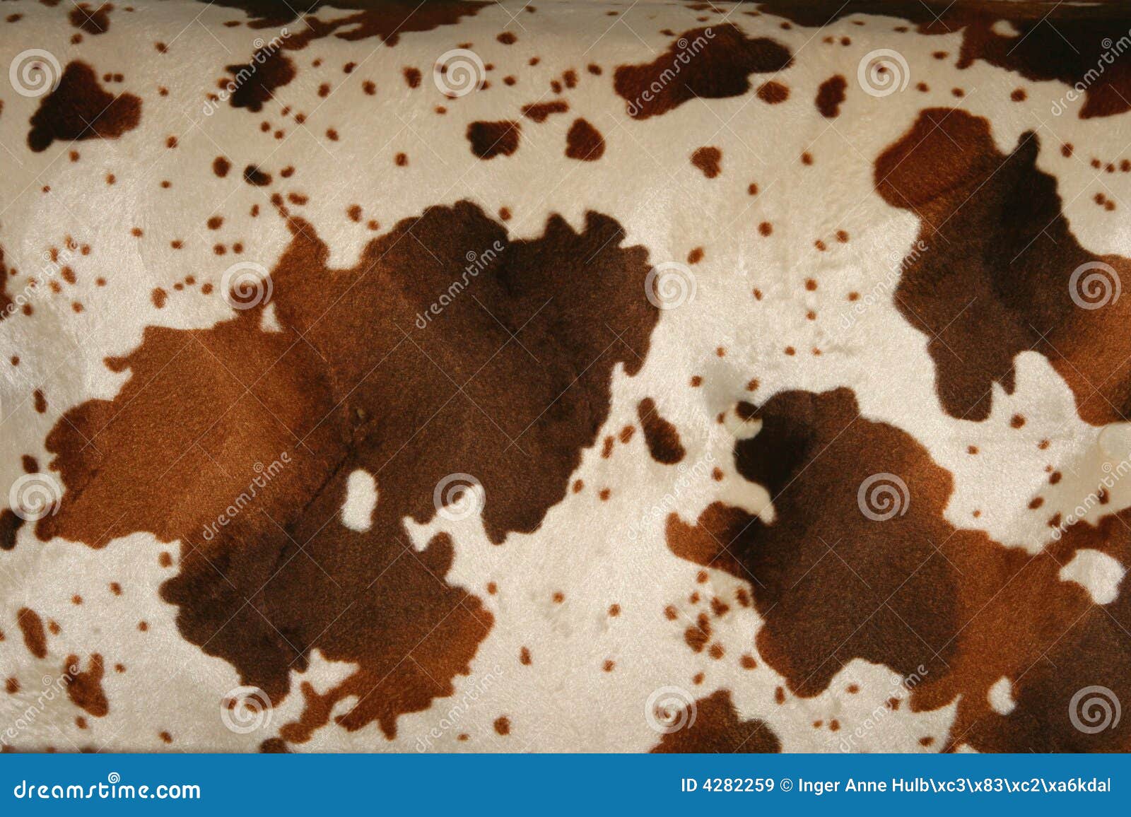 Cow skin fabric stock image. Image of cloth, artificial - 4282259