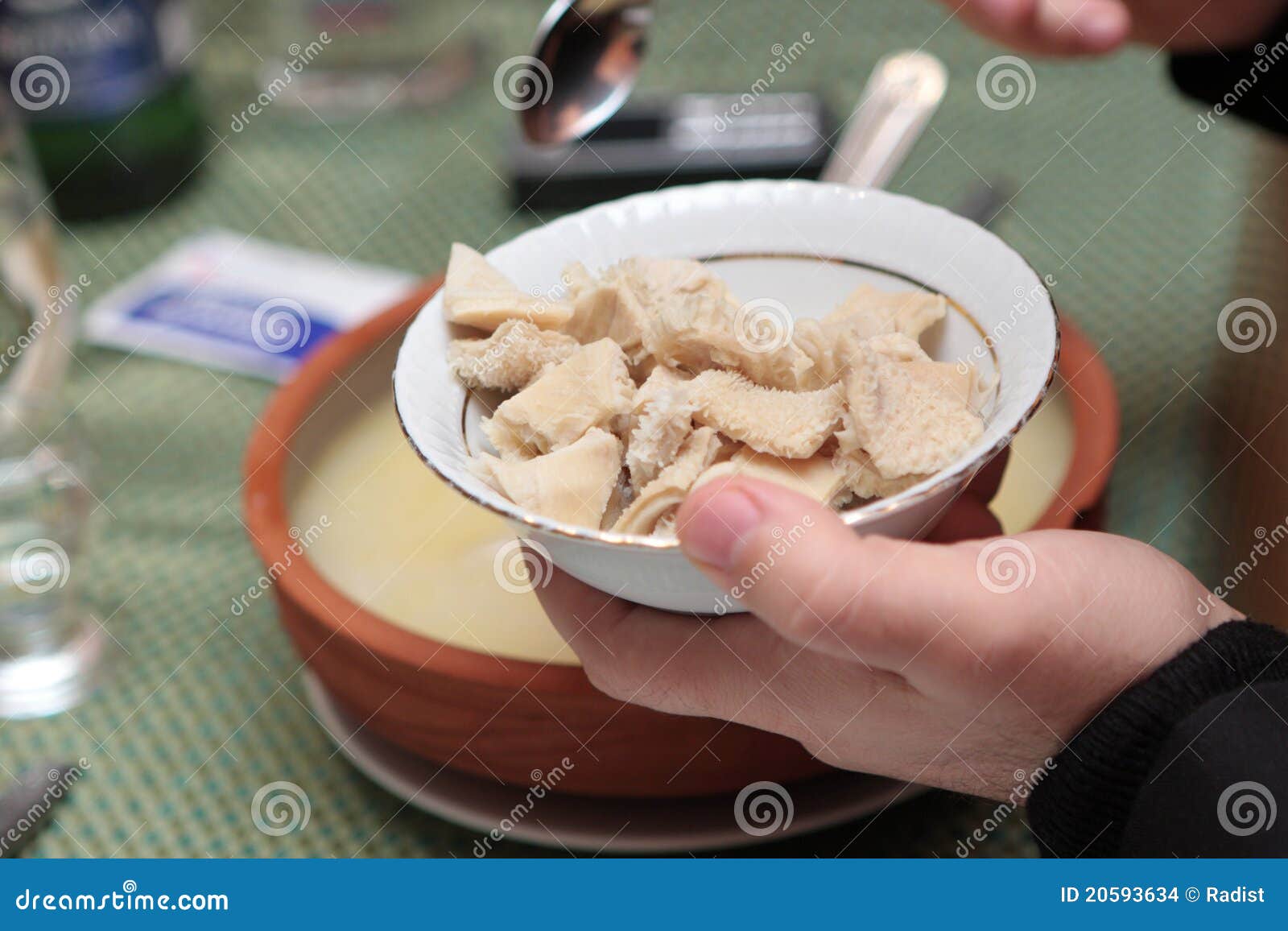 Cow stomach for khash stock photo. Image of male, soup - 20593634
