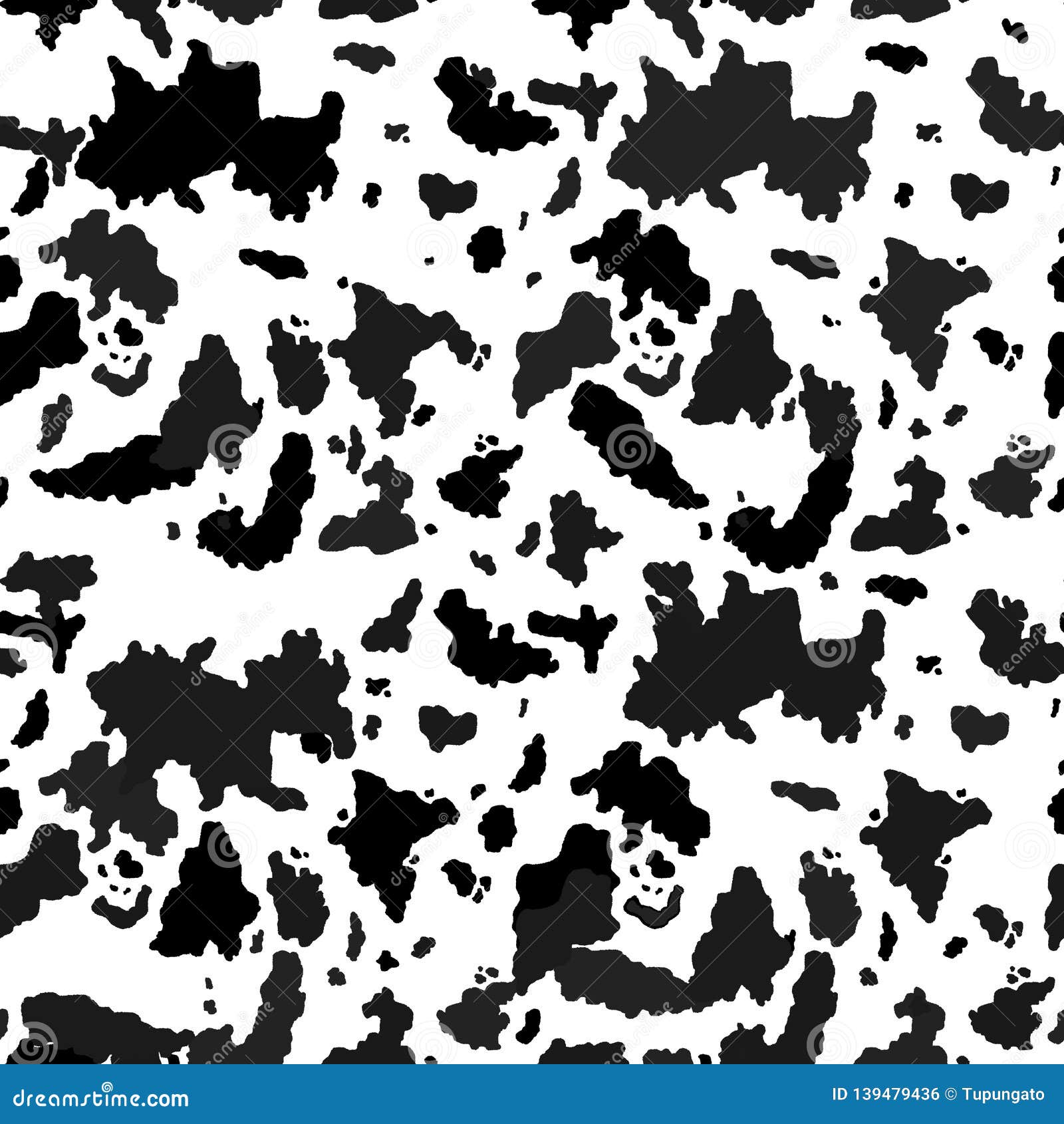 Cow texture stock vector. Illustration of fauna, cattle - 139479436