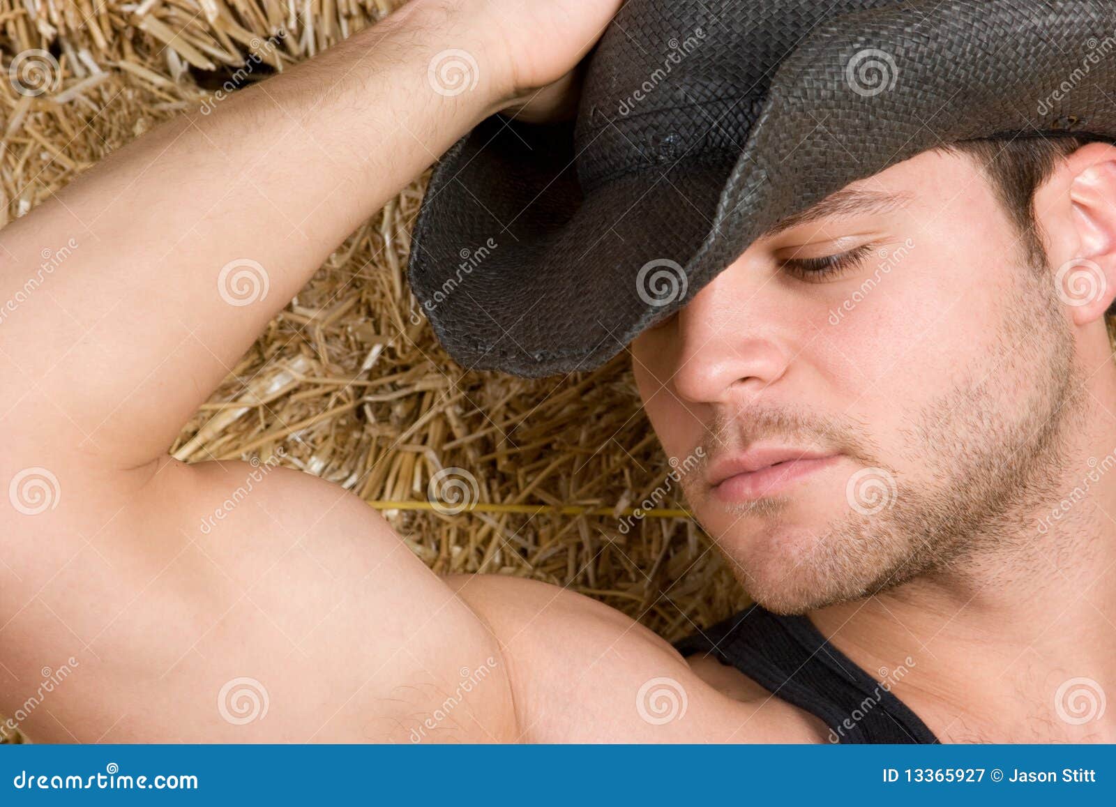 Cowboy stock image. Image of bail, serious, close, cowboy - 13365927