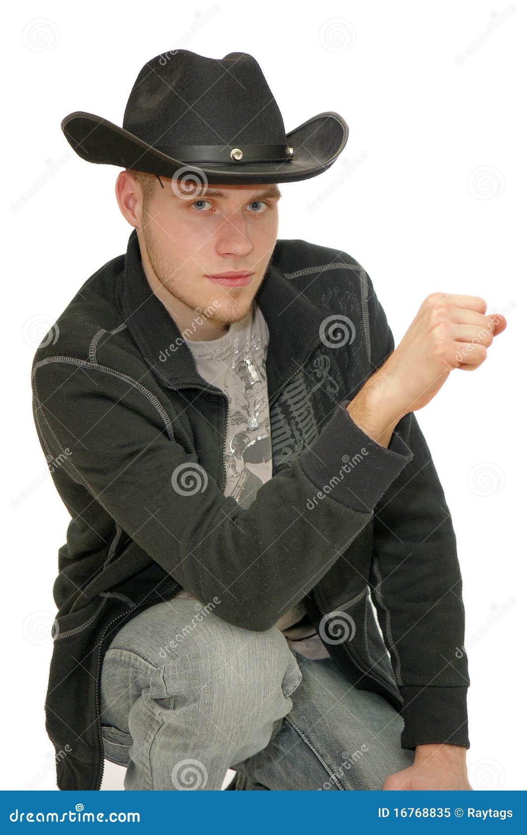 Cowboy stock image. Image of adult, theme, tranquil, portrait - 16768835