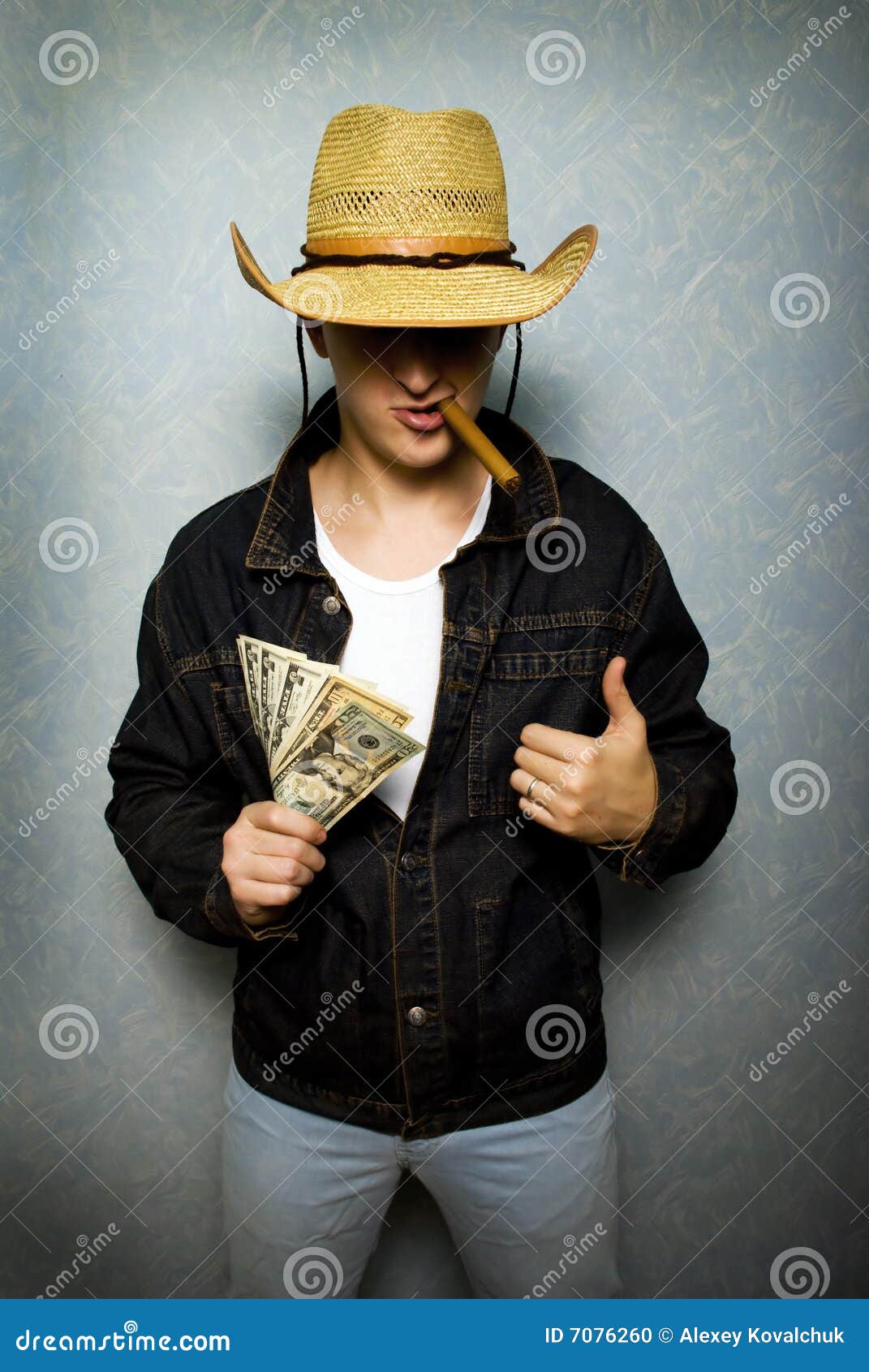 Cowboy stock photo. Image of cash, dollar, cowboy, business - 7076260