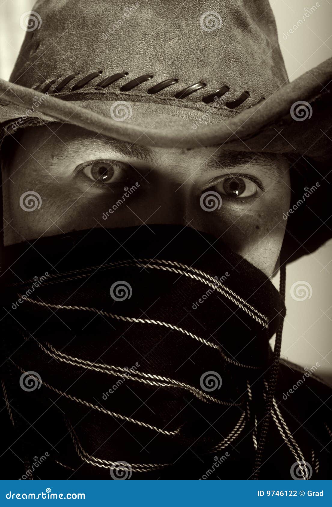 Cowboy stock photo. Image of costume, robber, criminal - 9746122