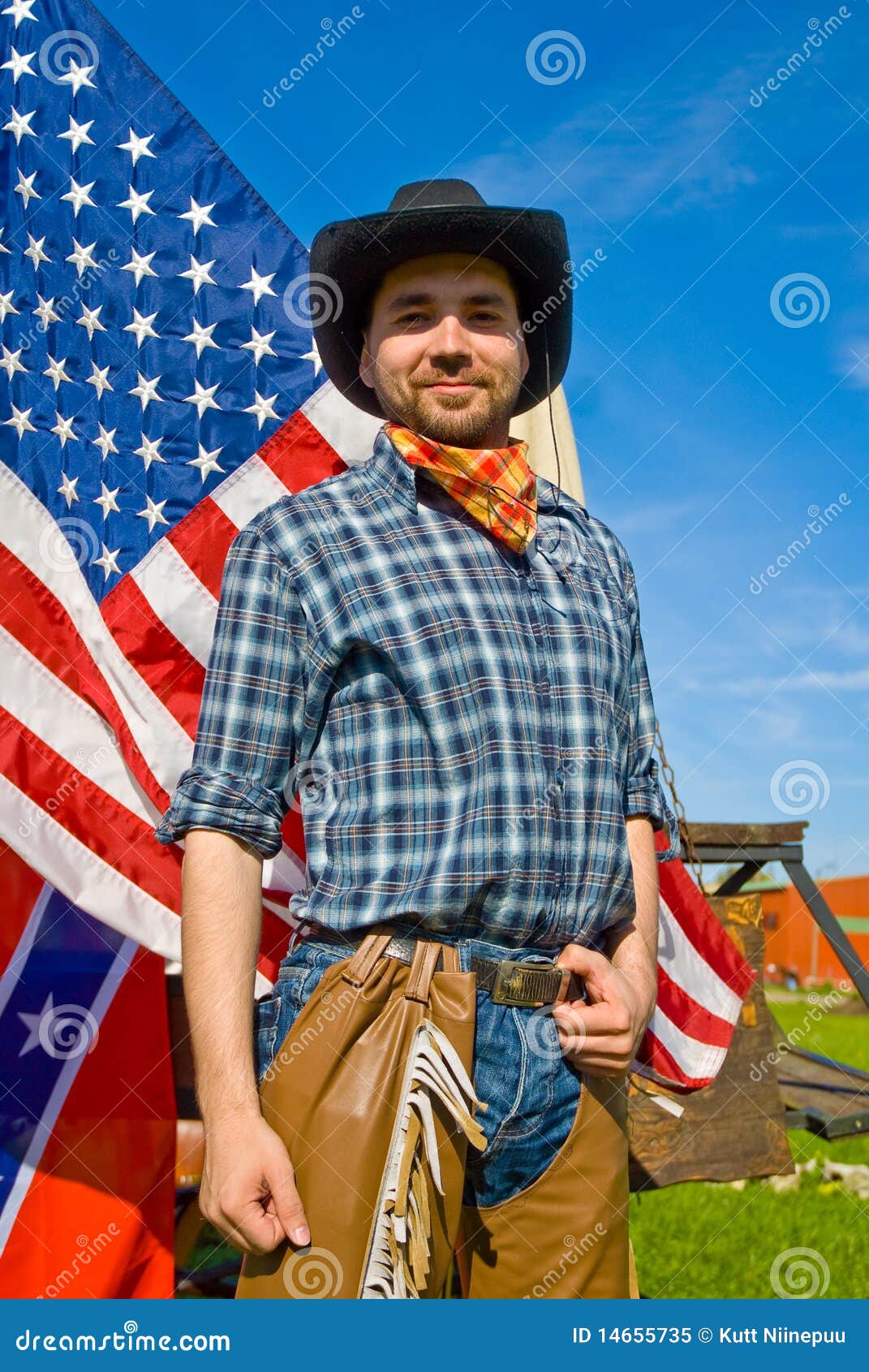 Cowboy Américain Photo libre de droits - Image: 14655735