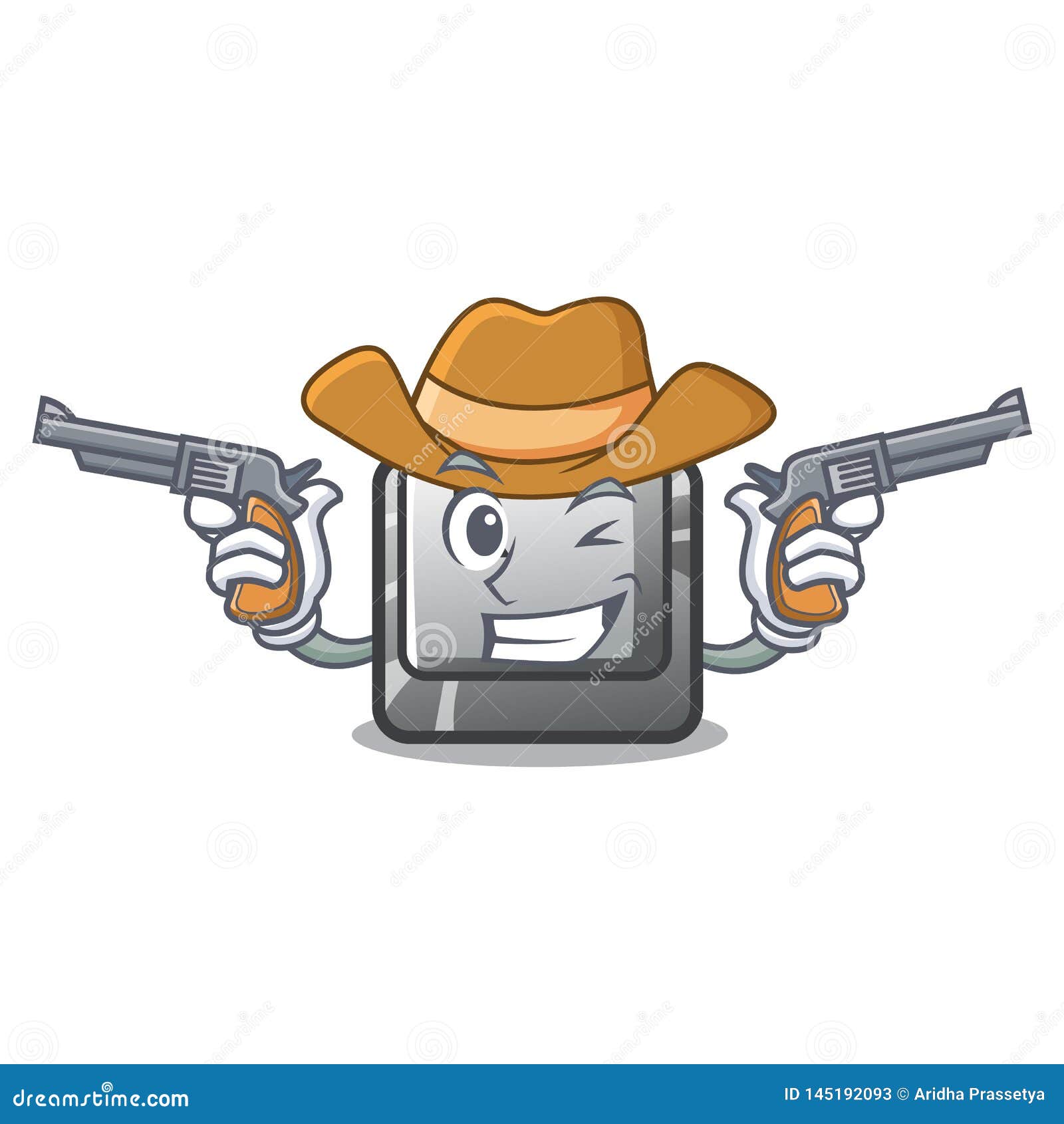 Cowboy Tech Royalty-Free Cartoon | CartoonDealer.com #2449046
