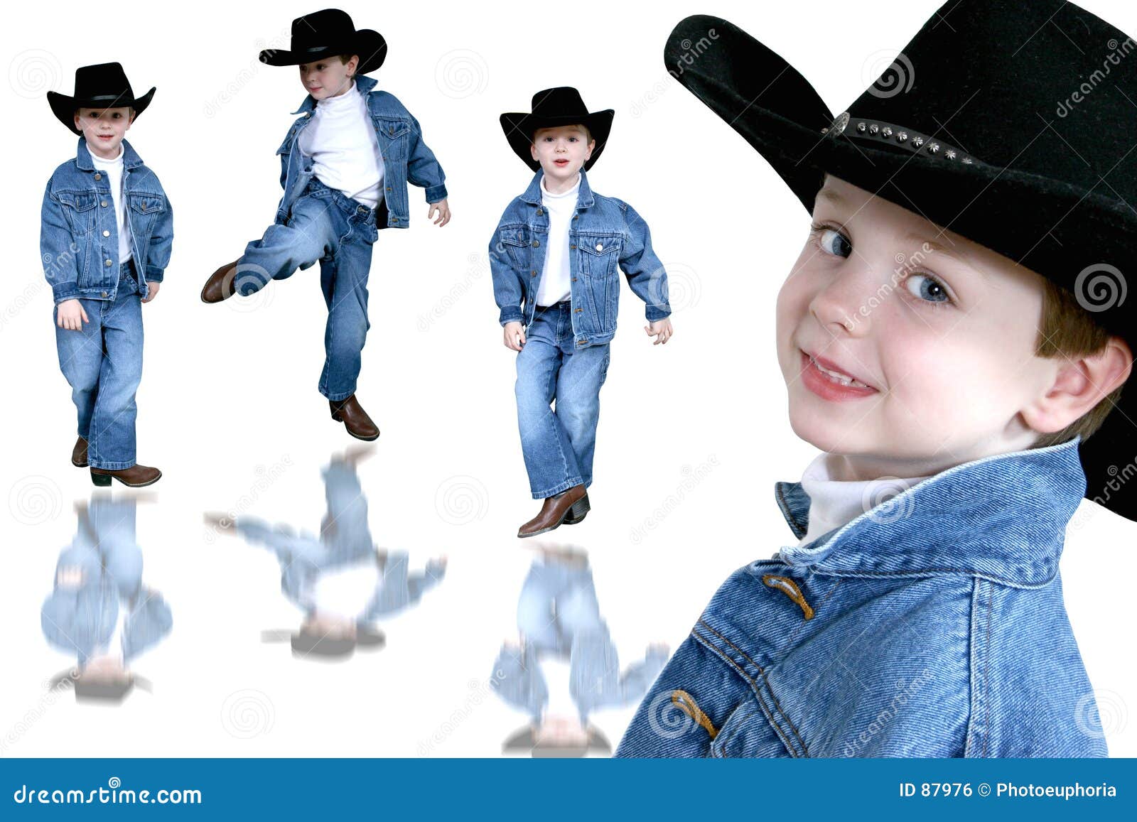 Cowboy Collage Stock Image | CartoonDealer.com #18135745