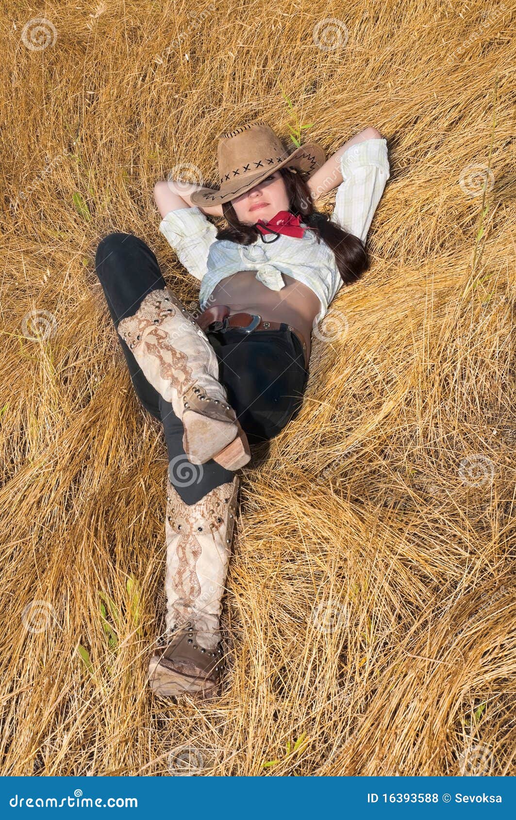 Cowboy Girl Stock Photography | CartoonDealer.com #25602716