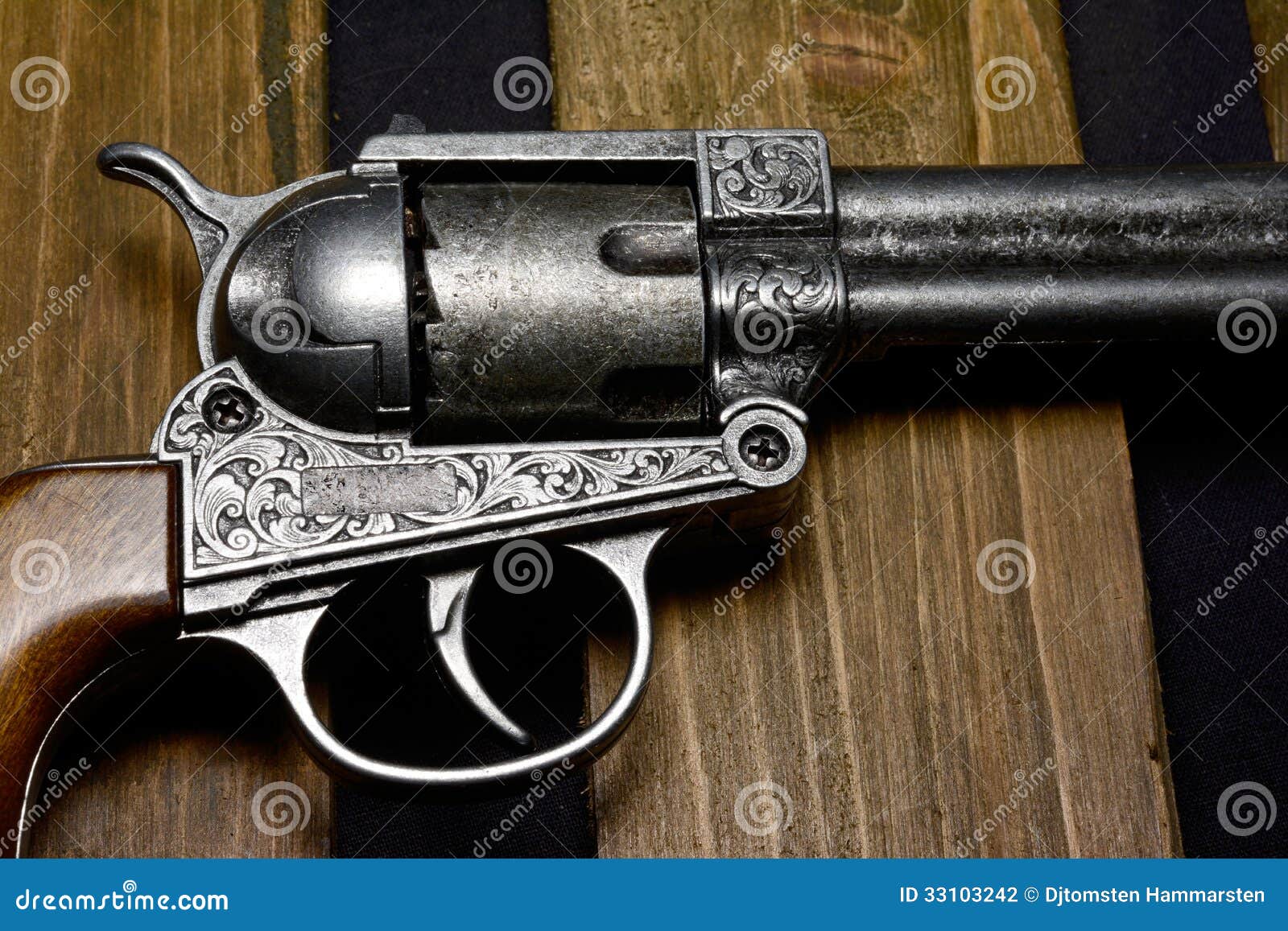 Cowboy gun stock photo. Image of fire, powder, mechanic - 33103242