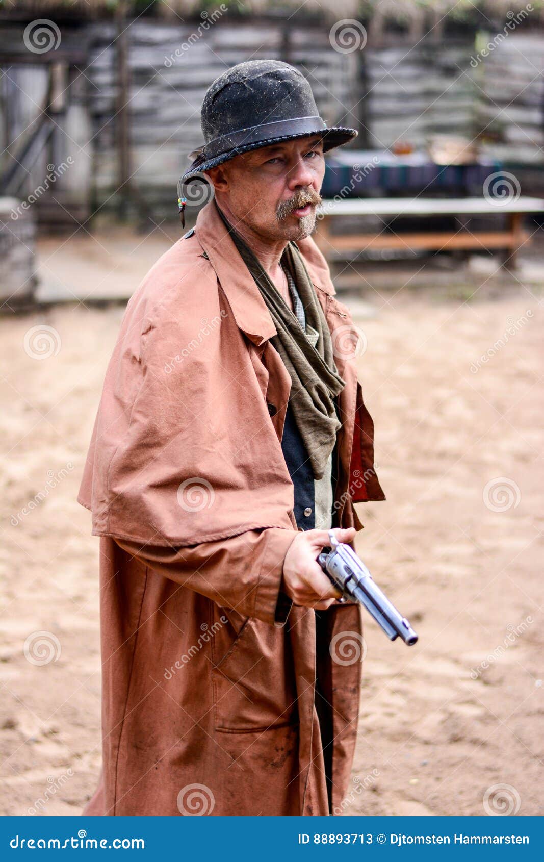 Cowboy Gunfighters editorial stock photo. Image of country - 88893713