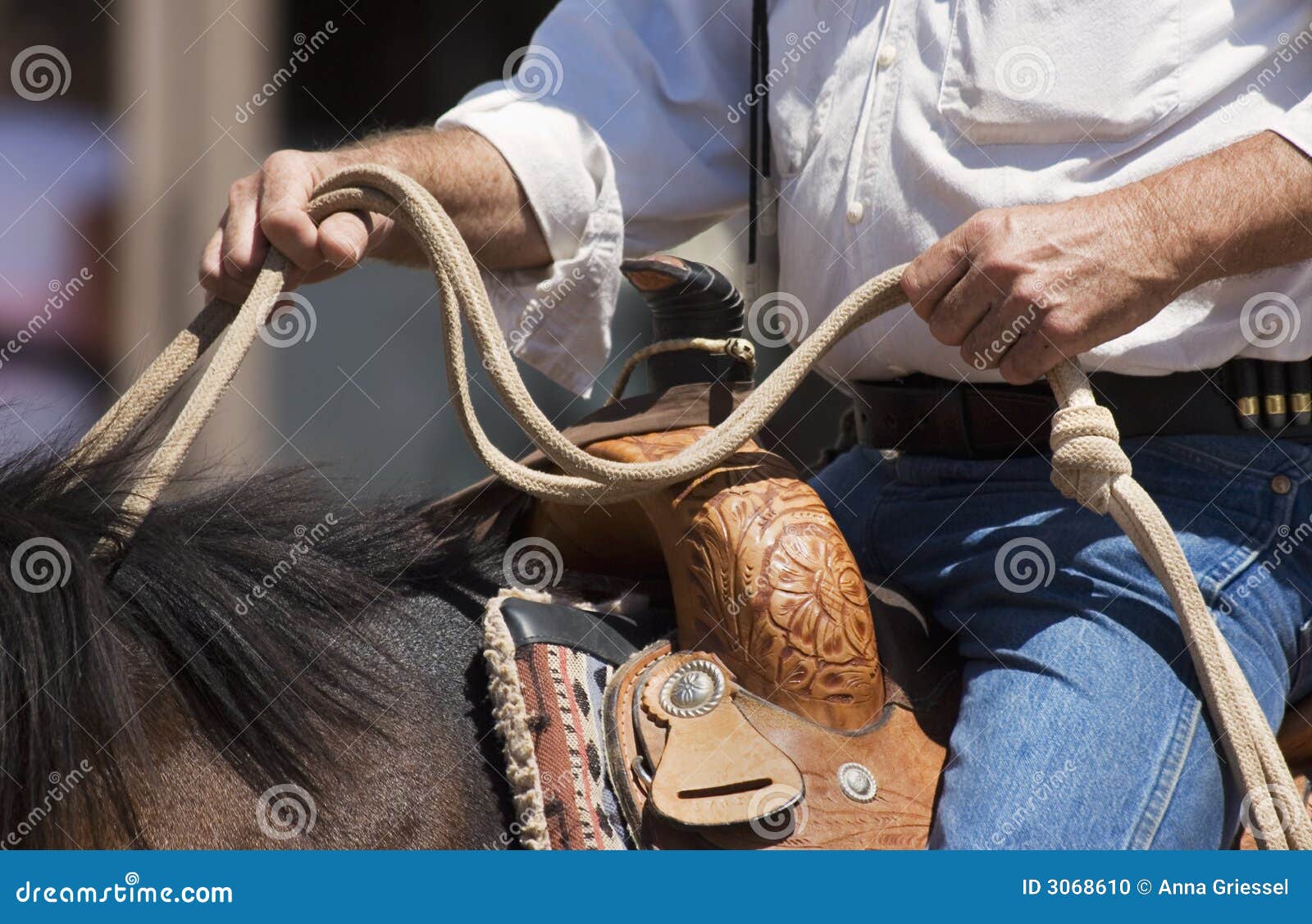 Cowboy On Horseback Silhouette Stock Image | CartoonDealer.com #183962335