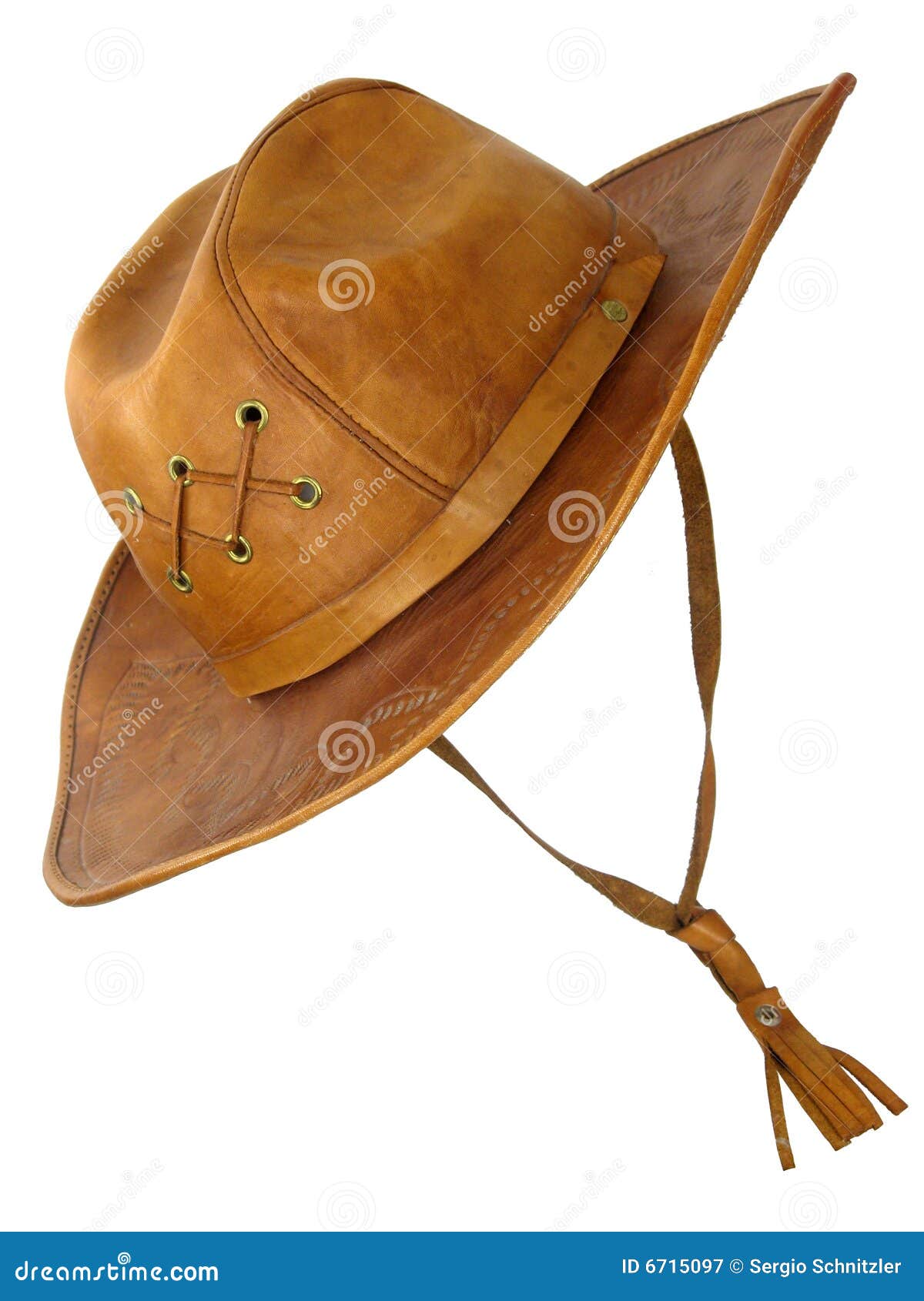 Cowboy Hat stock image. Image of leather, cattleman, brown - 6715097