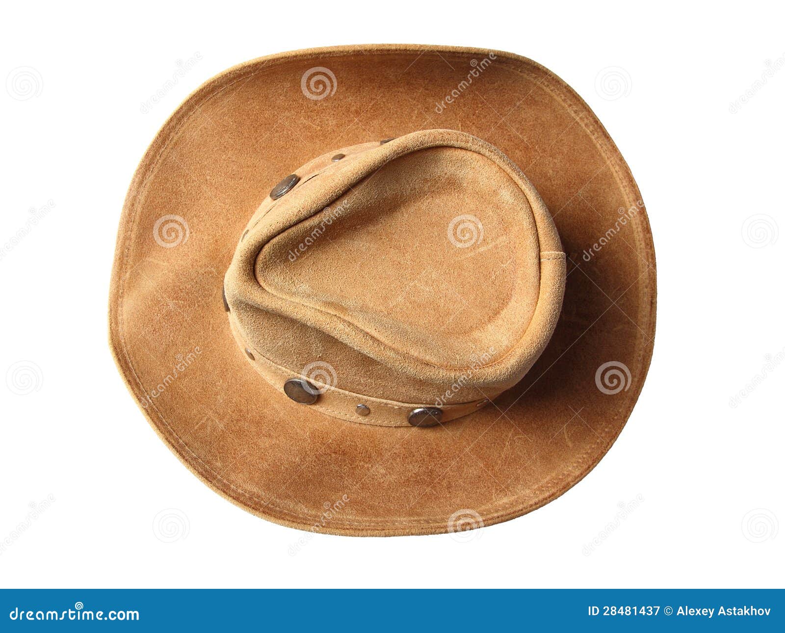 Cowboy hat top view stock image. Image of closeup, cowboy - 28481437