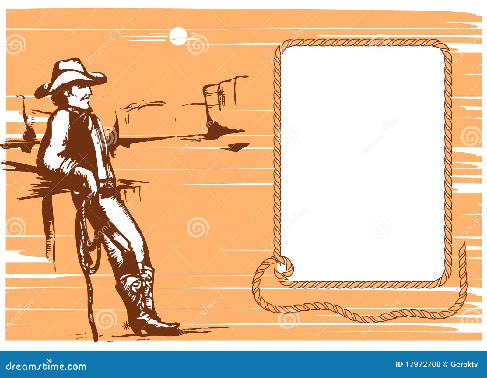 Cowboy Life Elements .Vector Black Silhouettes | CartoonDealer.com ...