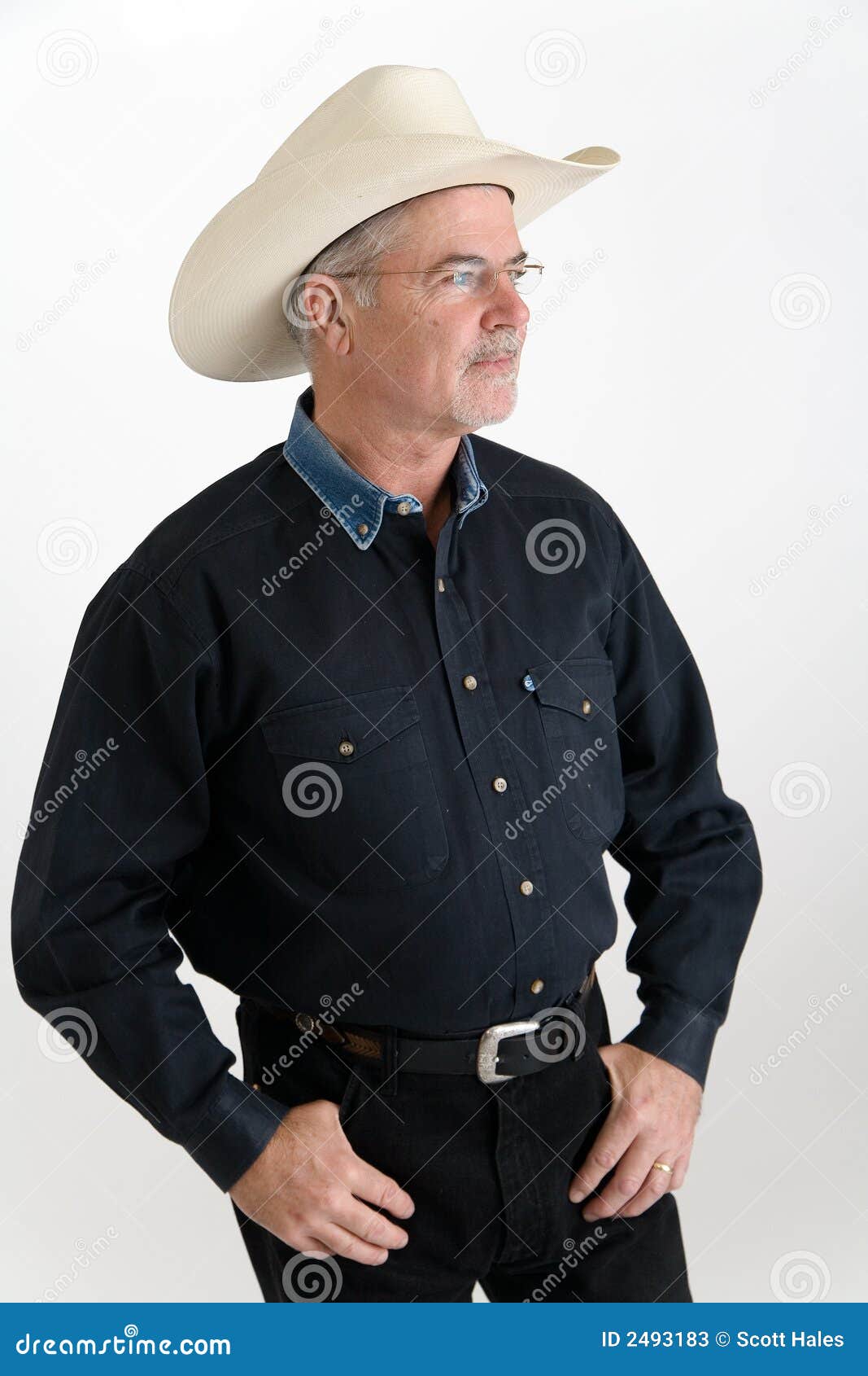 Cowboy Looking To The Future Picture. Image: 2493183