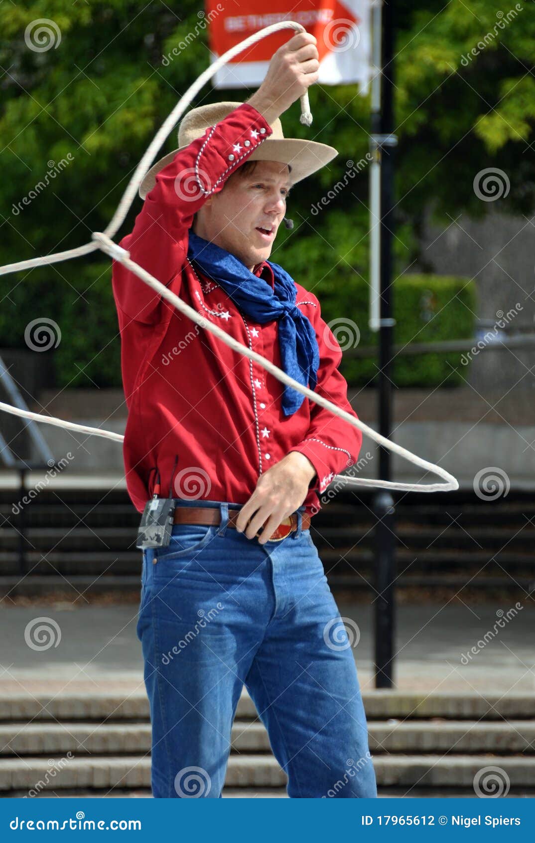 Cowboy Max, World Buskers Festival Editorial Photography - Image of ...
