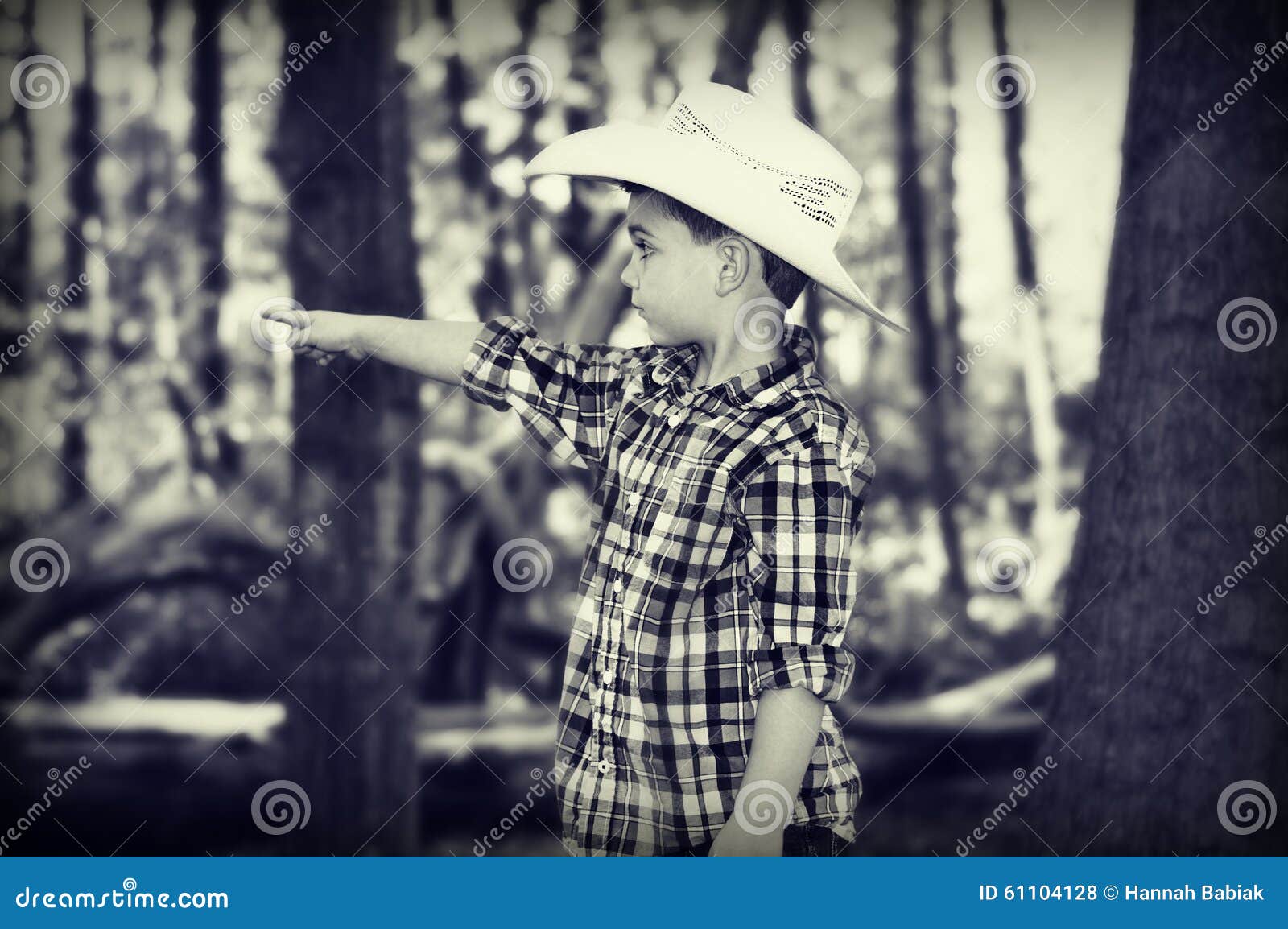 Cowboy Pointing stock photo. Image of autumn, hands, front - 61104128
