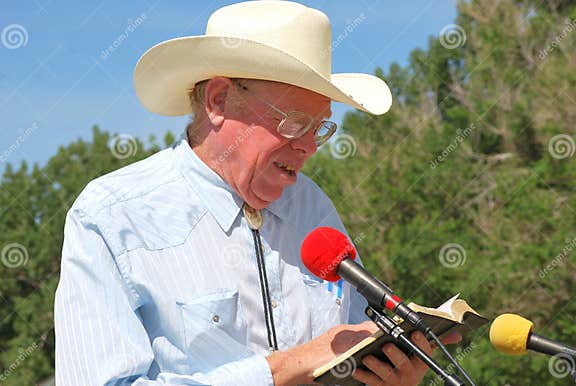 Cowboy preacher. stock image. Image of gospel, minister - 29373097