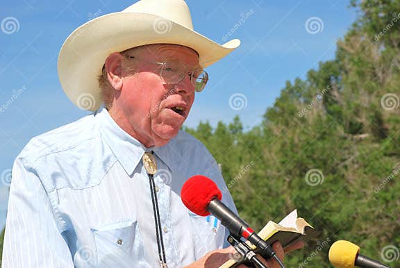 Cowboy preacher. stock photo. Image of preacher, religion - 29373104