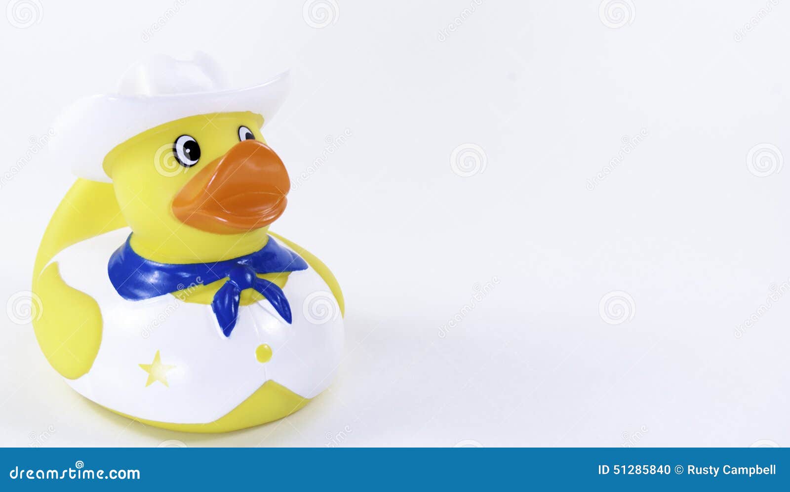 Cowboy Rubber Duck photo stock. Image du écharpe, type - 51285840