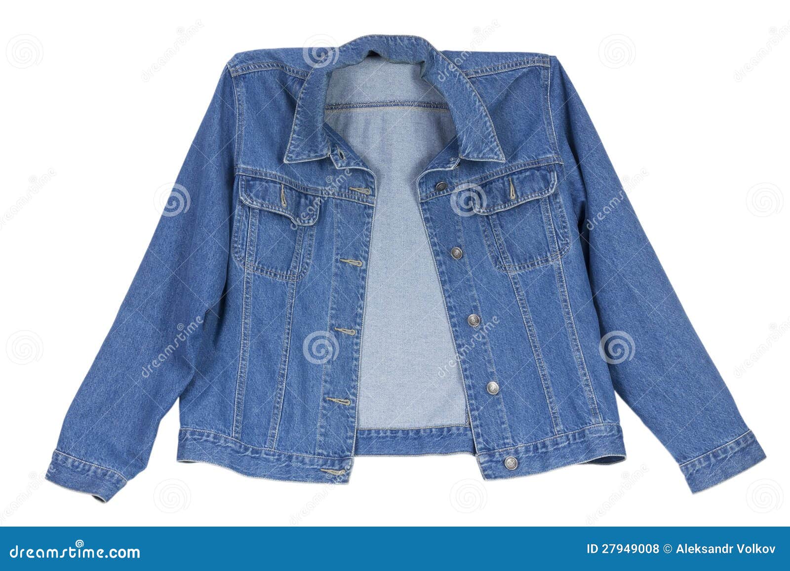 Cowboy S Blue Cotton Jacket Stock Photo - Image of rural, object: 27949008