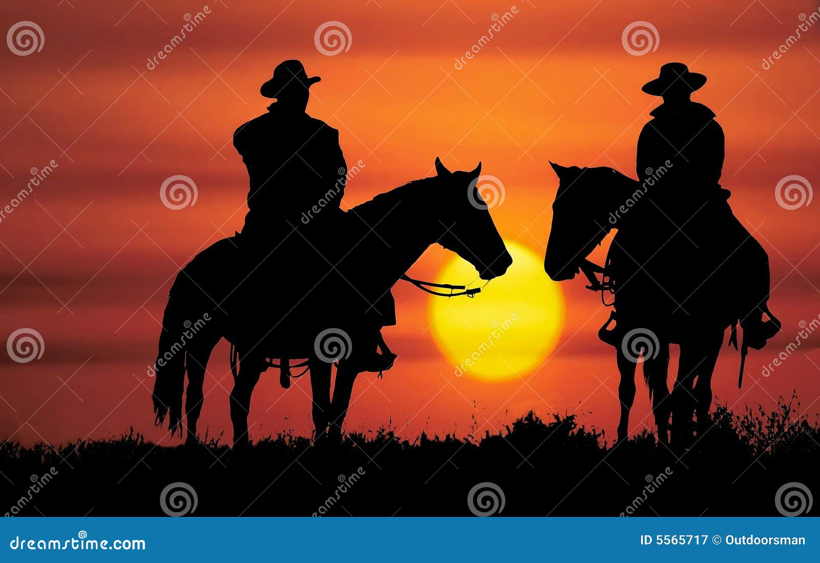 Old West Cowboy Hands Up Vintage Western Film Royalty-Free Stock ...