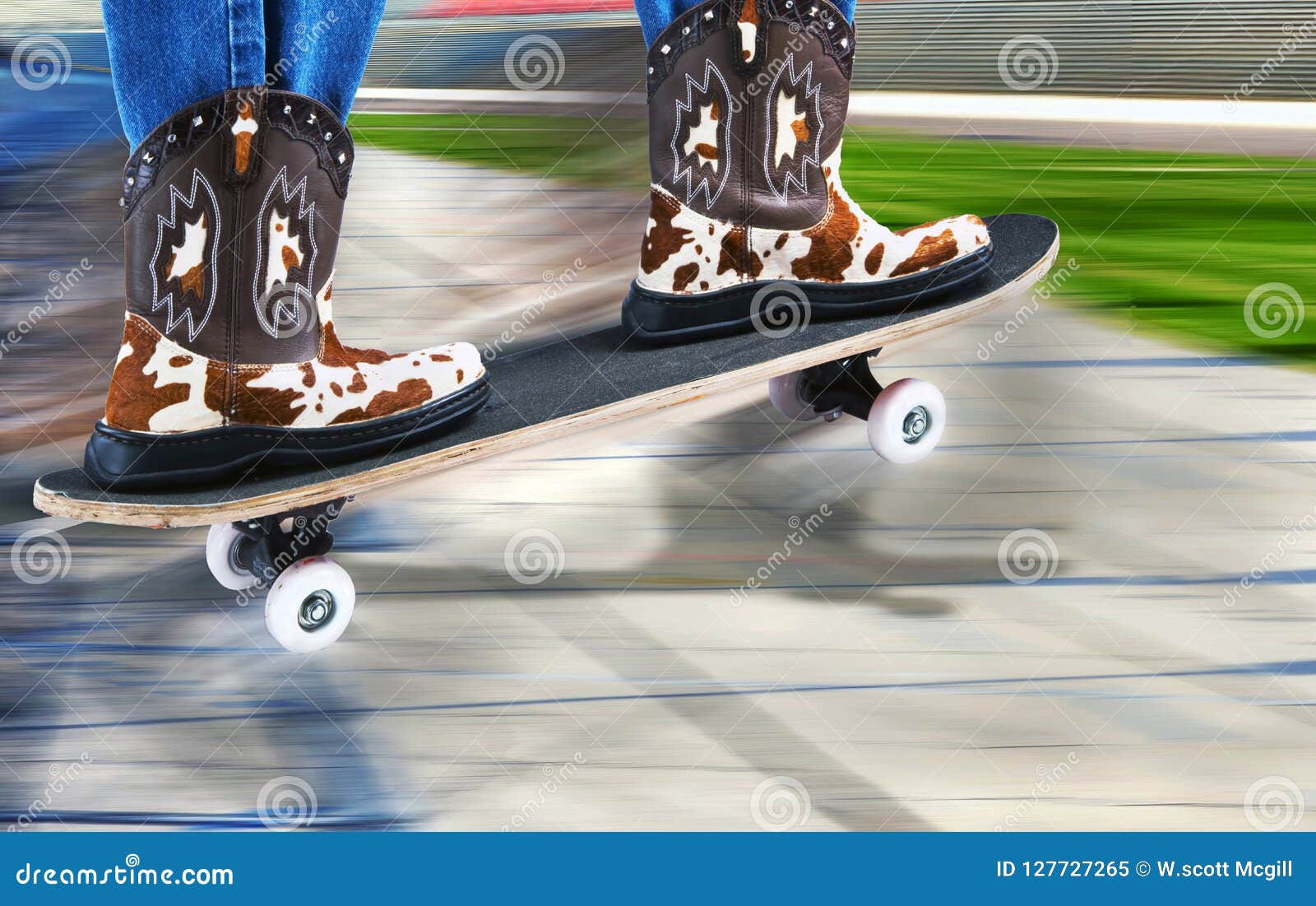 Cowboy Riding Surfer. stock image. Image of rodeo, dangerous - 127727265