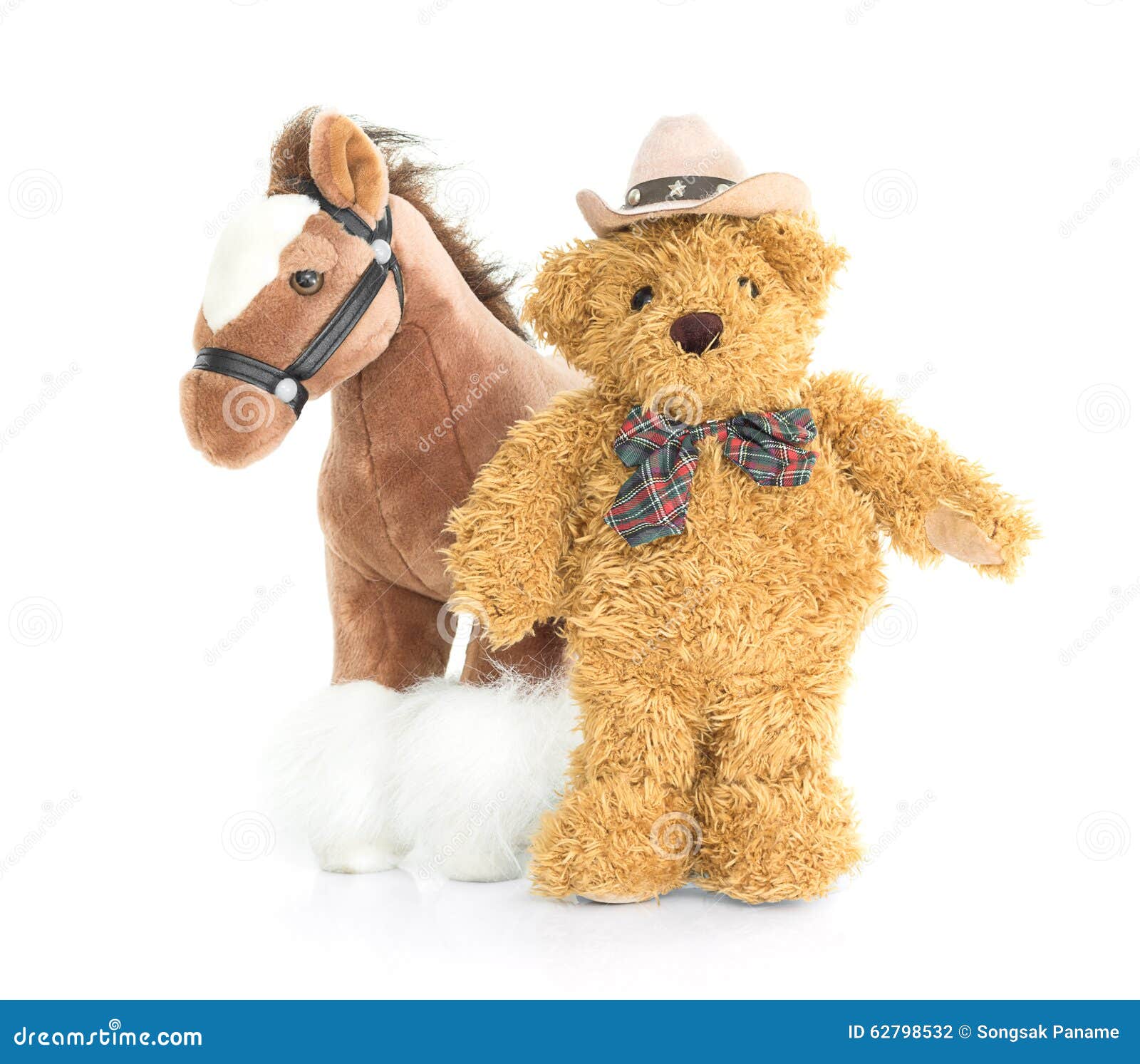 Stuffed Cowboy With An Extremely Surprised Look. Small Red Mouth And ...