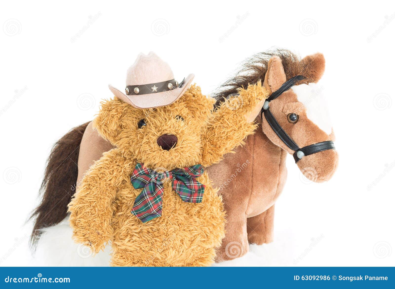 Stuffed Cowboy With An Extremely Surprised Look. Small Red Mouth And ...