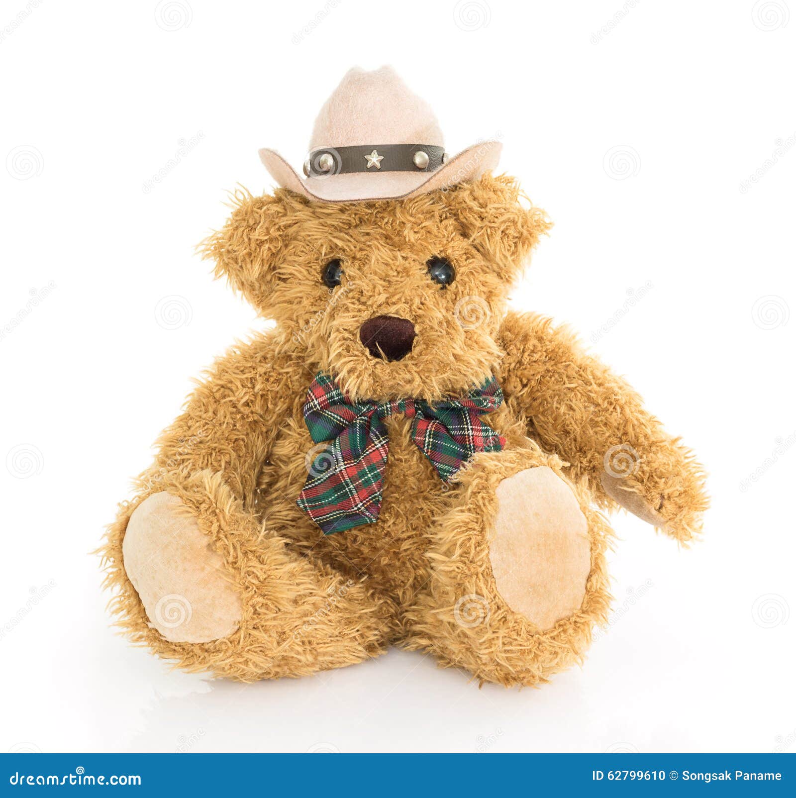 Stuffed Cowboy With An Extremely Surprised Look. Small Red Mouth And ...