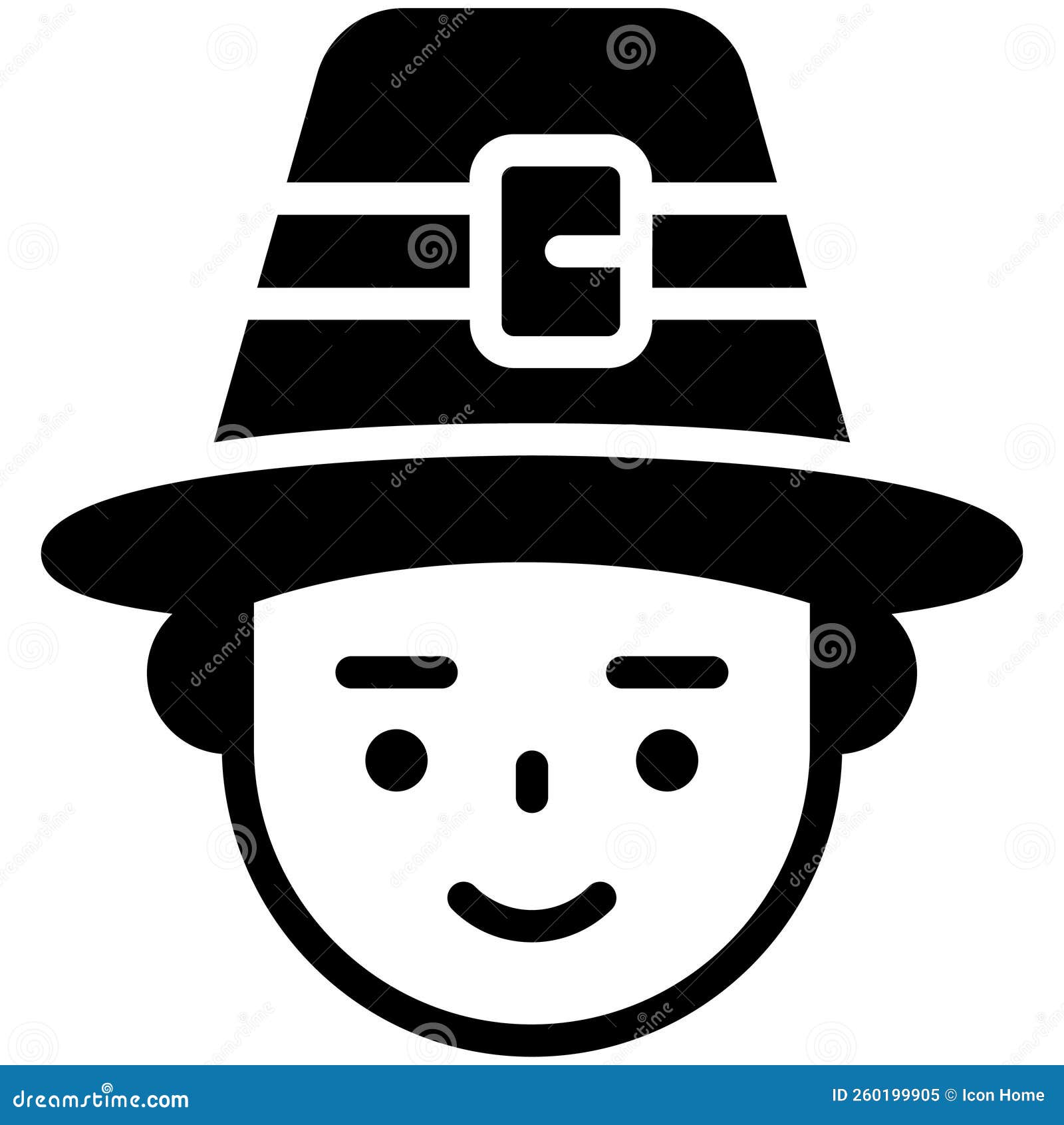 Cowboy Vector Glyph Icon. Modern Glyph Symbols. Collection of ...