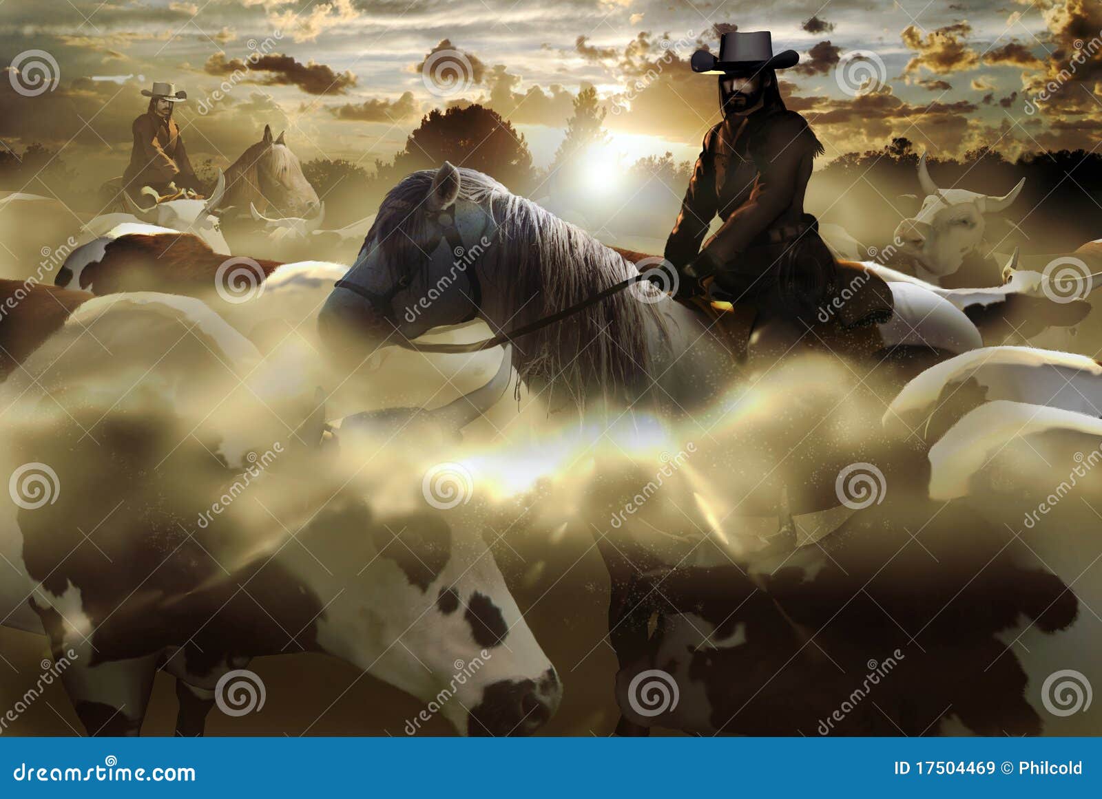 Cowboys Royalty-Free Stock Photo | CartoonDealer.com #17504469