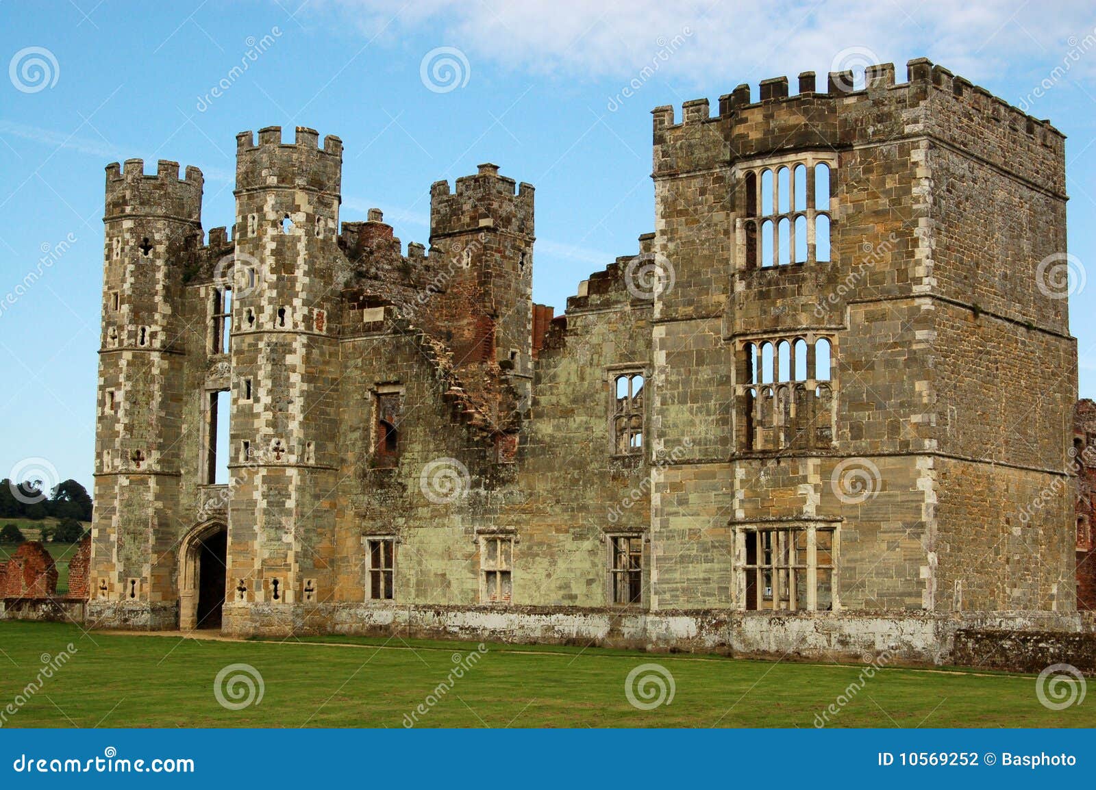 Cowdray Ruins, West Sussex stock photo. Image of sixteenth - 10569252