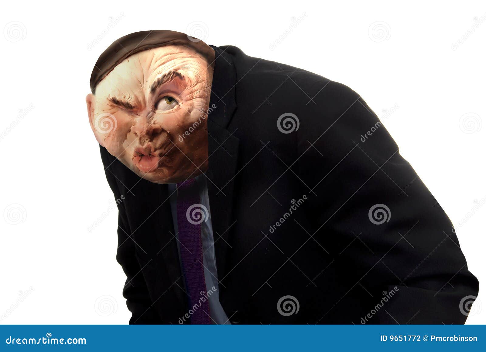 Cowed stock photo. Image of face, isolated, modeling, plasticine - 9651772