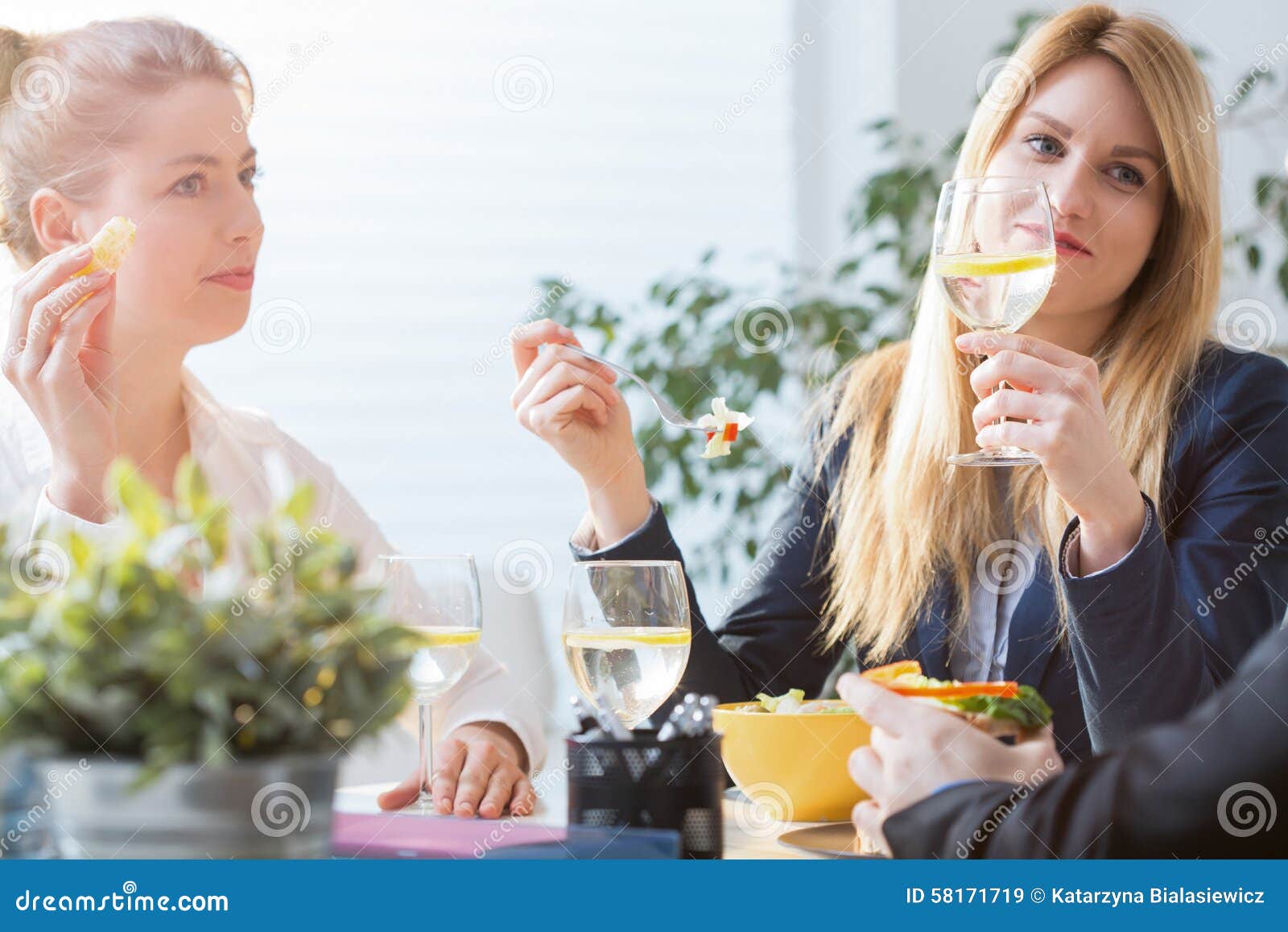 Coworkers Going Out for Lunch Stock Image - Image of bowl, management ...