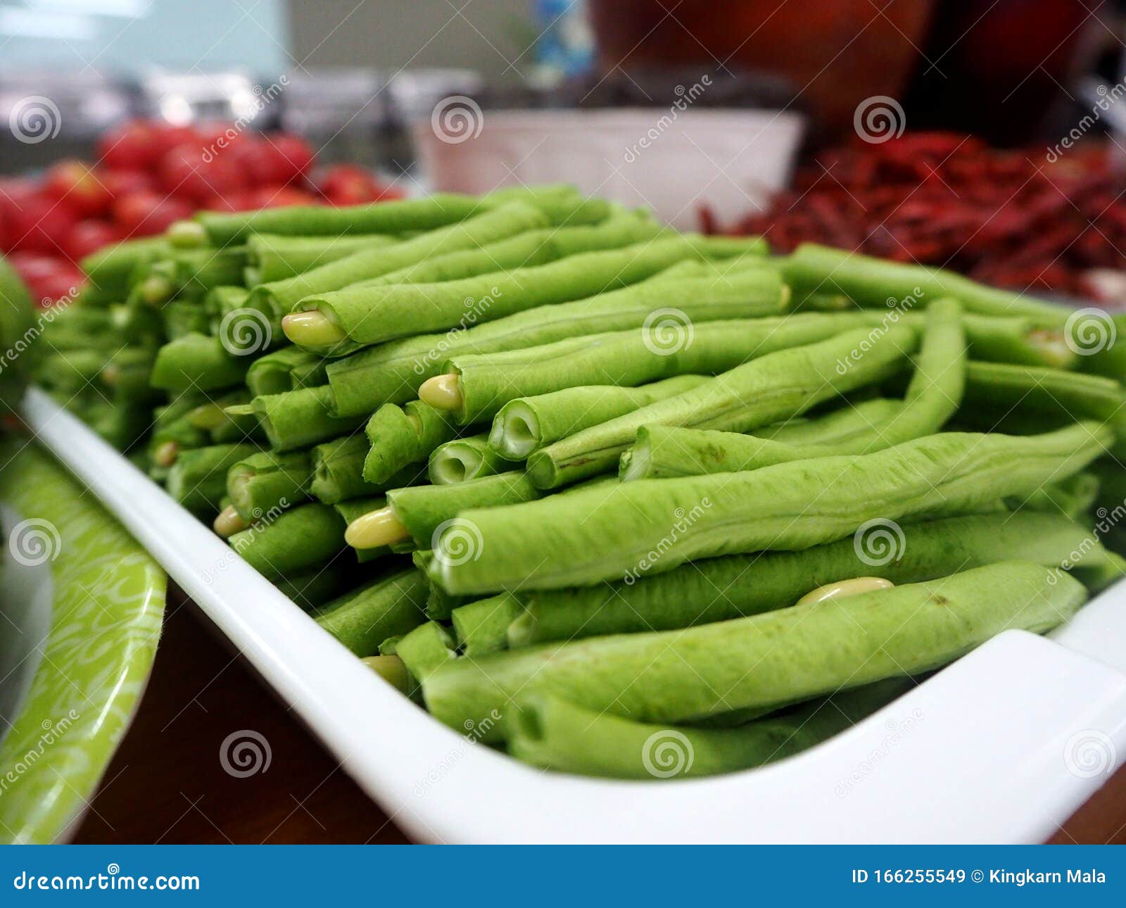 Cowpea are Being Prepared in the Kitchen Stock Image - Image of ...