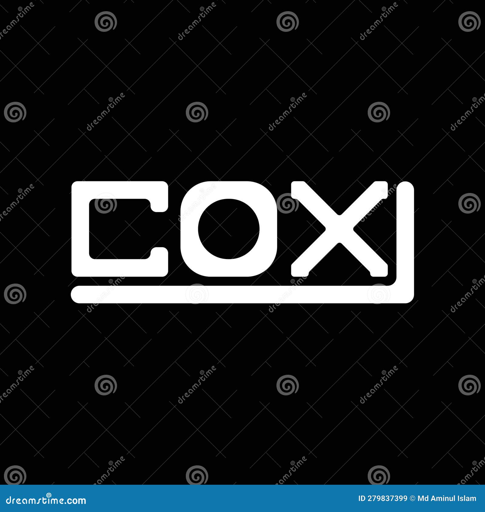 COX Letter Logo Creative Design with Vector Graphic, COX Stock Vector ...