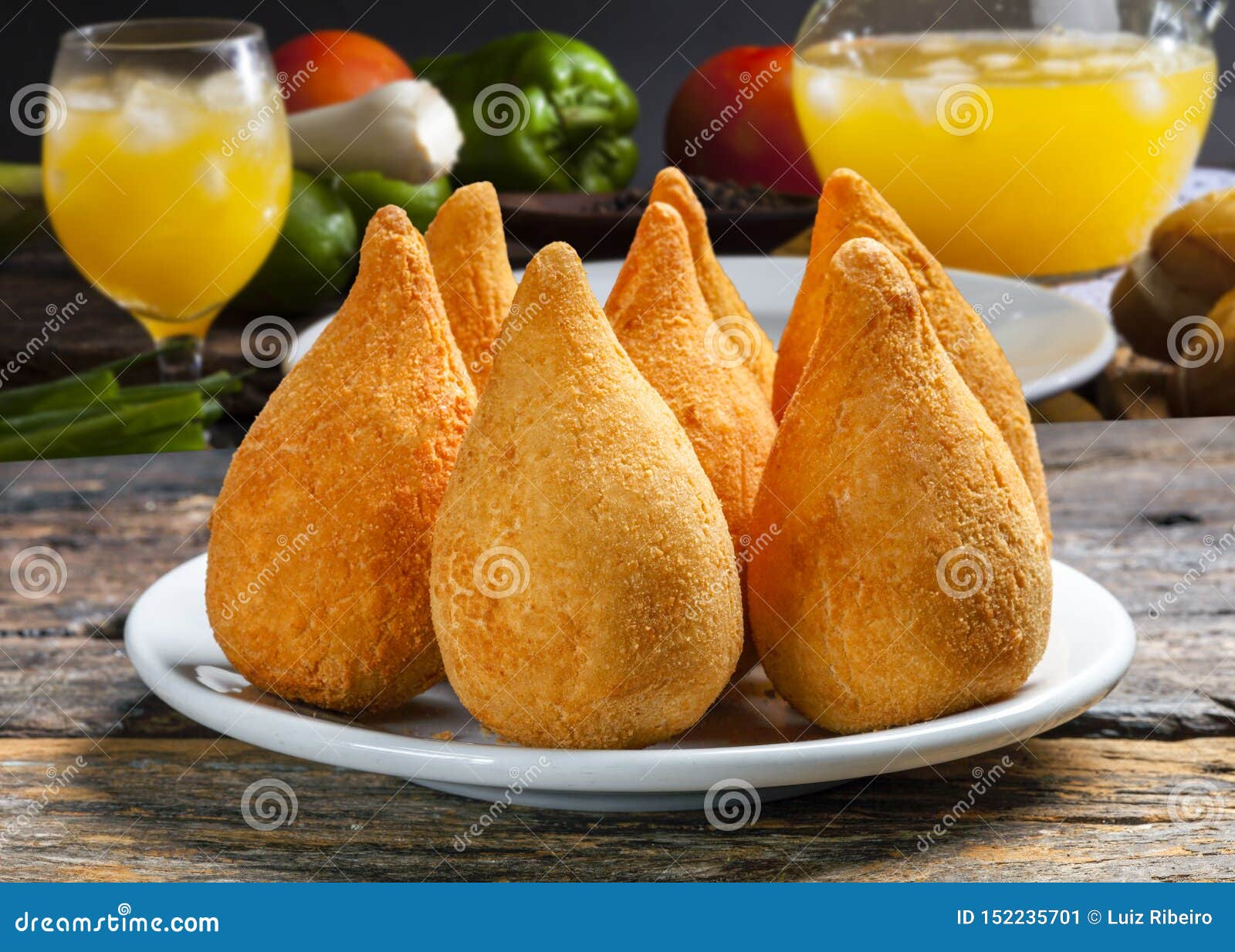 Coxinha of Chicken, Brazilian Stock Image - Image of brazil, arancini ...