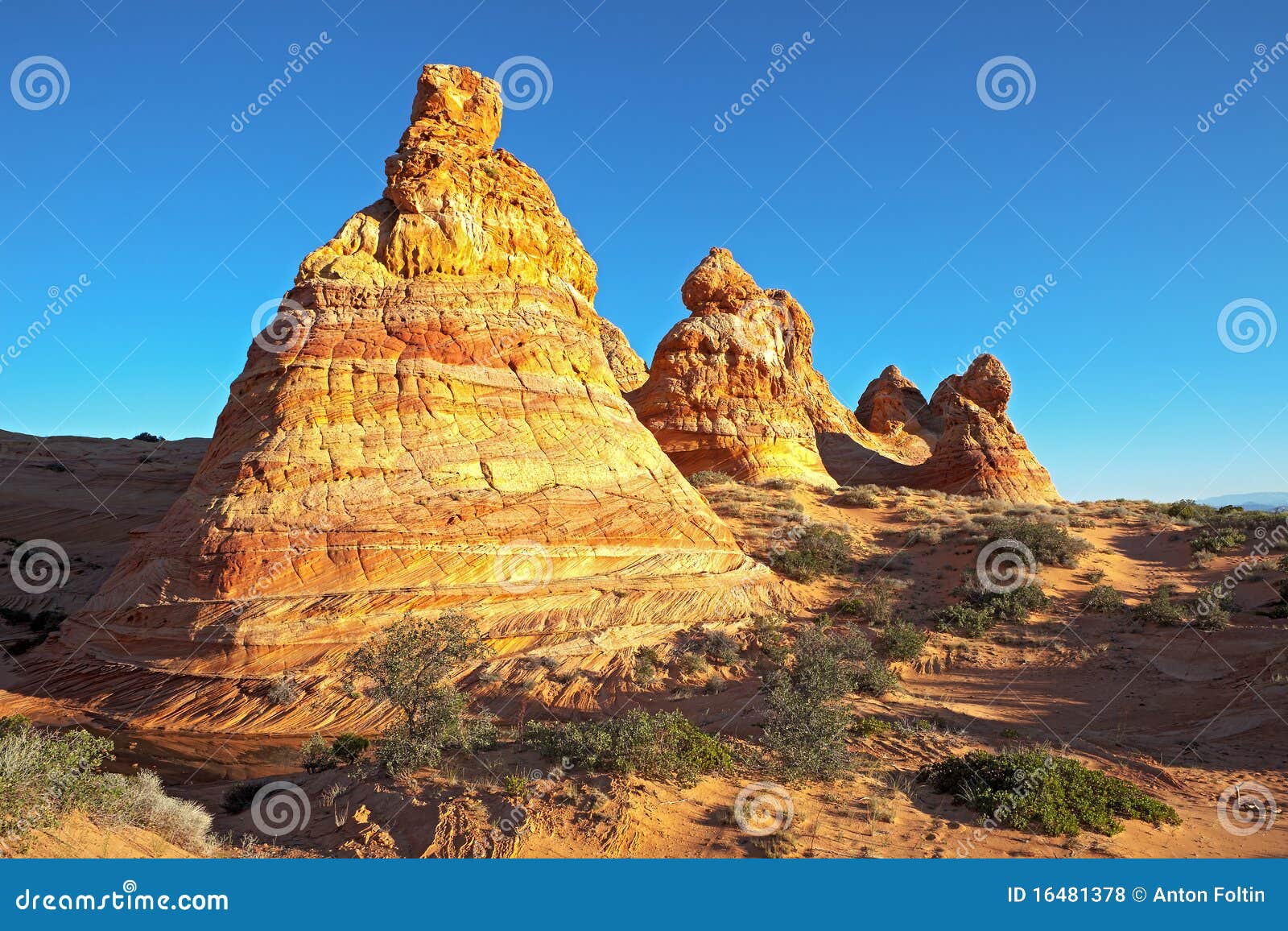 Coyote Buttes South stock photo. Image of buttes, dawn - 16481378