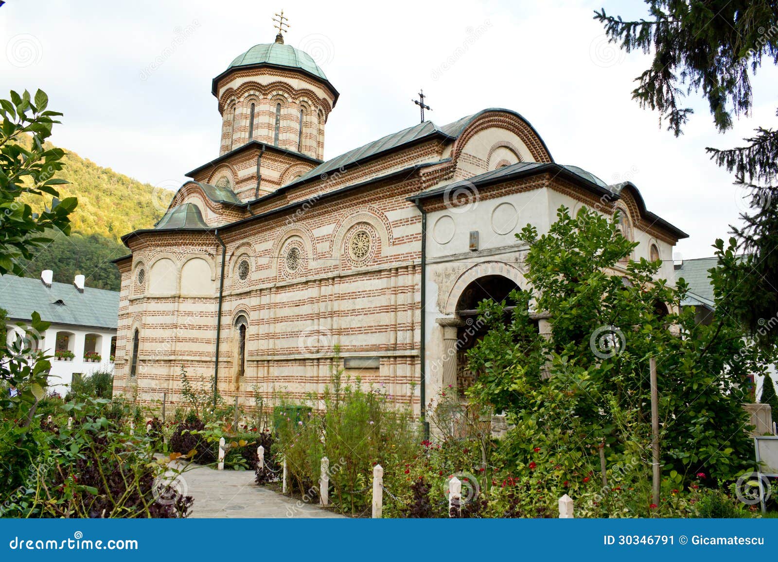 Cozia Monastery stock image. Image of iconostasis, angels - 30346791