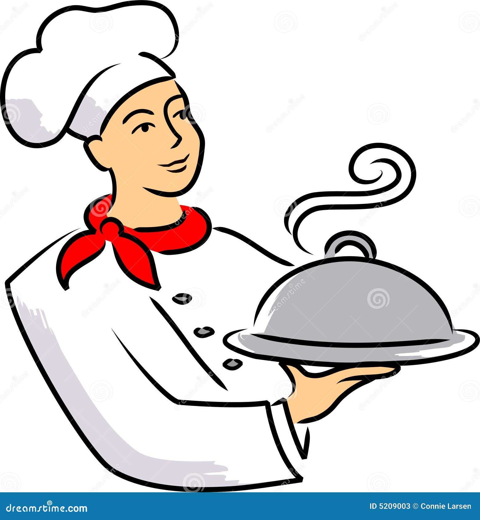 Cozinheiro Chefe Dos Desenhos Animados/eps Ilustração do Vetor ...