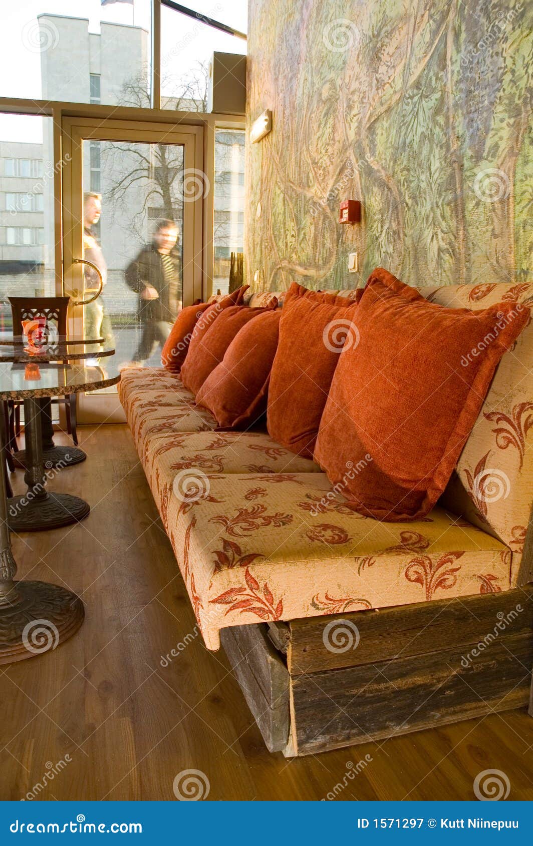 Cozy cafeteria stock image. Image of shop, eating, retro - 1571297