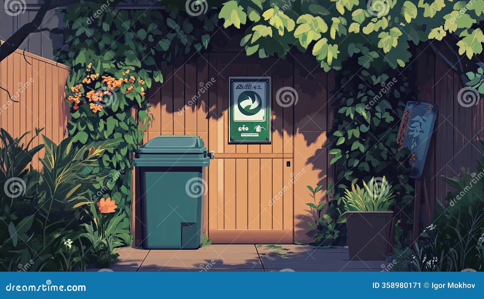 A Cozy Community Corner Promoting Waste Reduction with Eco-friendly ...