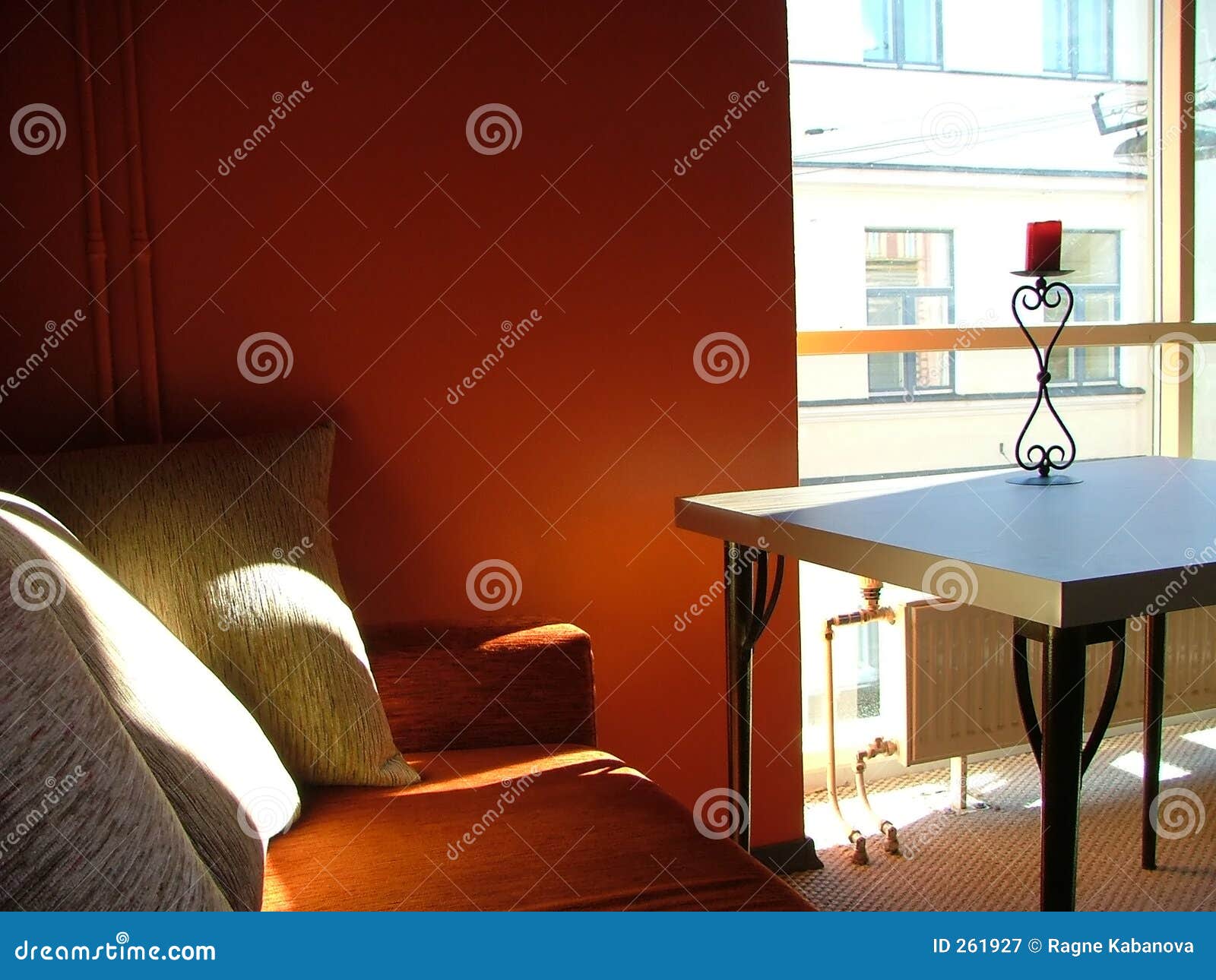 Cozy corner stock image. Image of candle, comfortable, corner - 261927