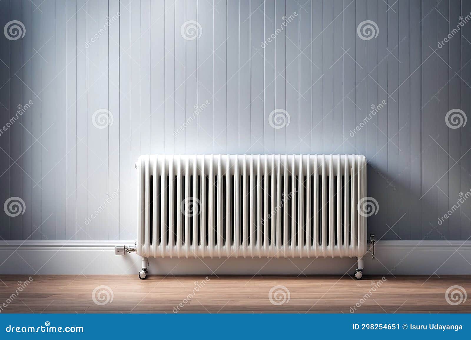 Cozy Elegance Heating Radiator Unit Inside House. Home Decor, Interior ...
