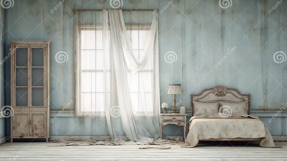 Cozy empty home interior stock illustration. Illustration of ...