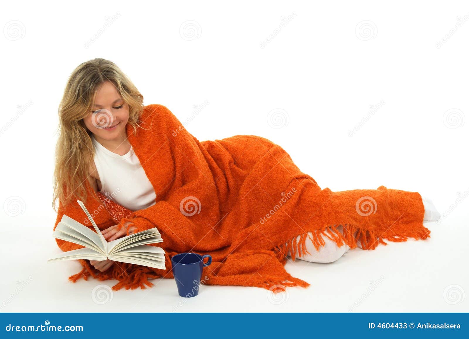 Cozy Girl Resting Royalty-Free Stock Photo | CartoonDealer.com #45049863
