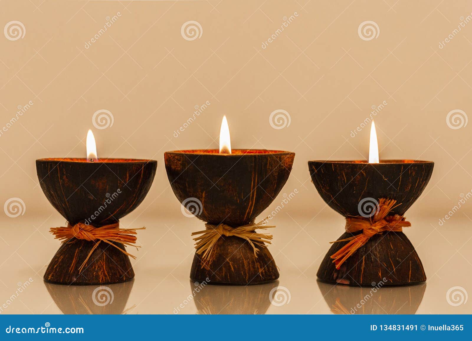 Cozy Home Interior Decor, Burning Candles - Image Stock Image - Image ...