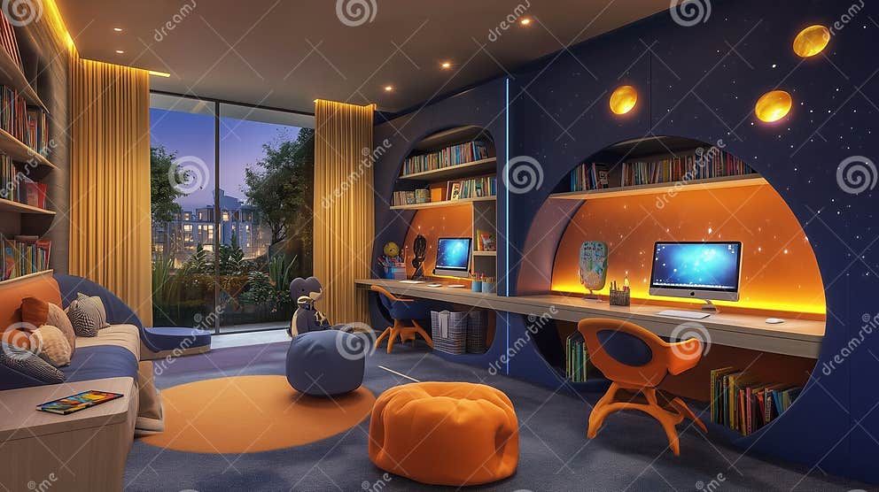 Cozy and Inviting Playroom Designed for Children S Creativity and ...